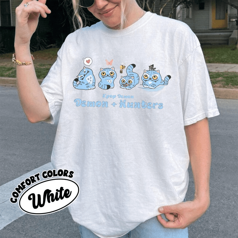 Derpy the Tiger & Bird K-Pop Demon Hunter Unisex Graphic T-Shirt ...