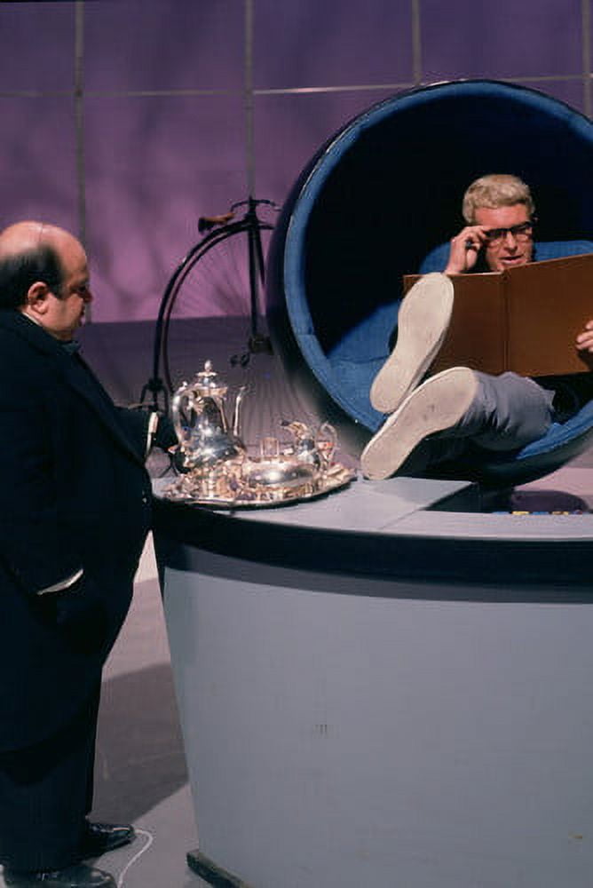 Derren Nesbitt and Angelo Muscat in The Prisoner in art deco swing ...