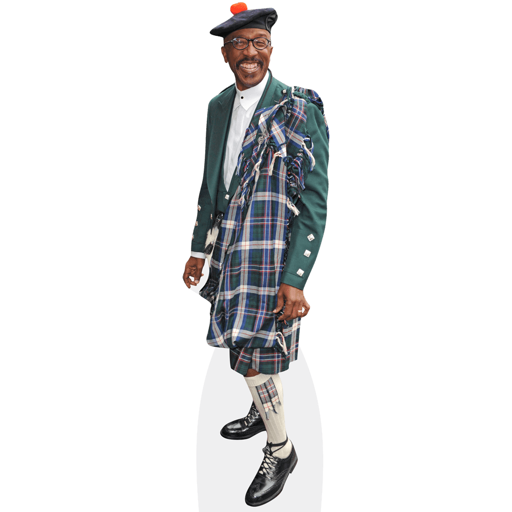 Derrick Errol Evans (Kilt) Mini Size Cutout. Standee. - Walmart.com