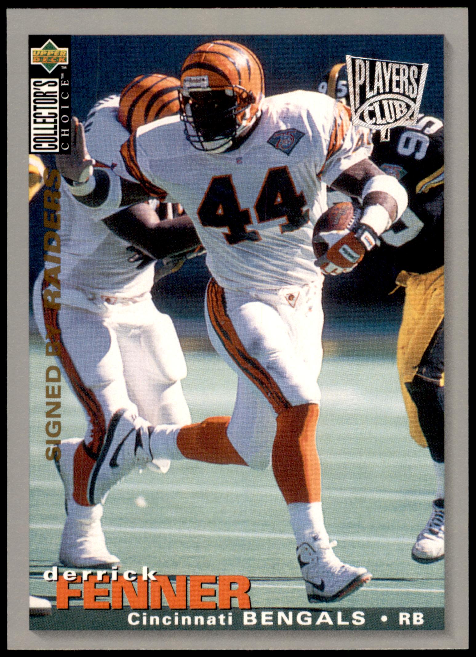 Derrick Fenner #252 1995 Collector's Choice Player's Club - Walmart.com