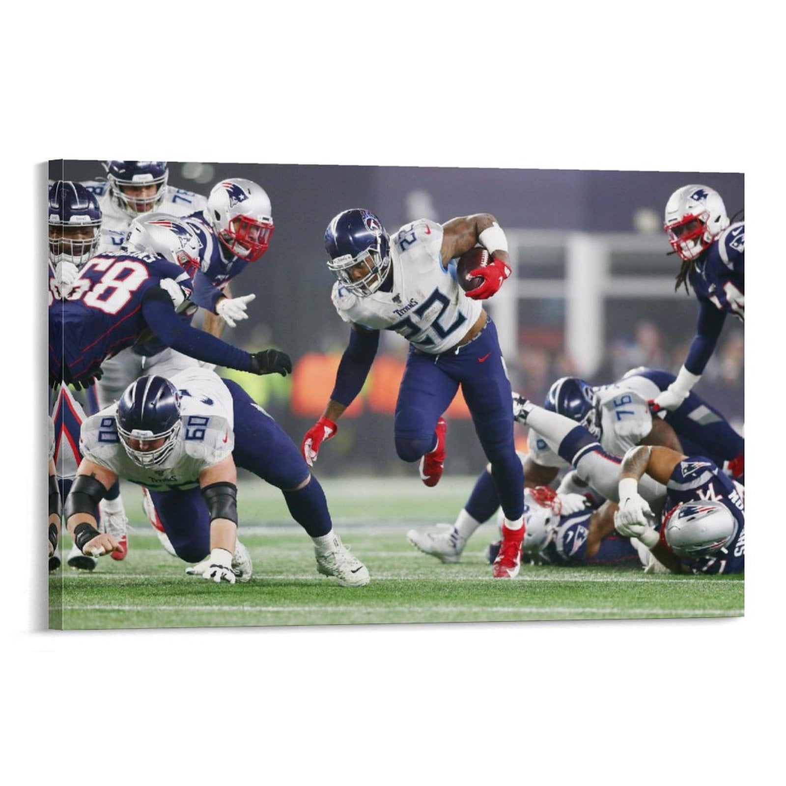 Derrick Henry Canvas Poster Artworks Picture Print Poster Wall Art ...