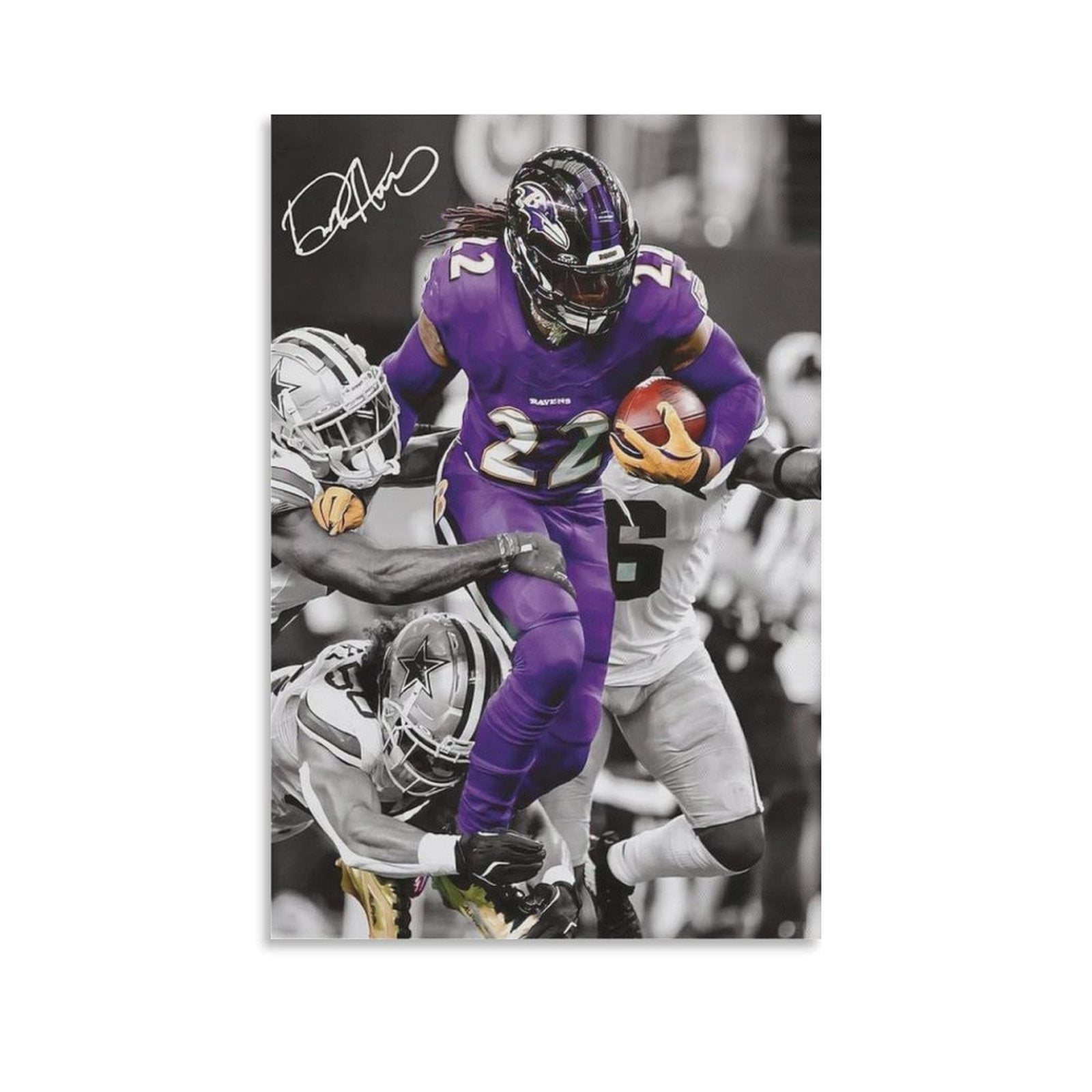 Derrick Henry Canvas Poster Canvas Poster Wall Art Picture Prints ...