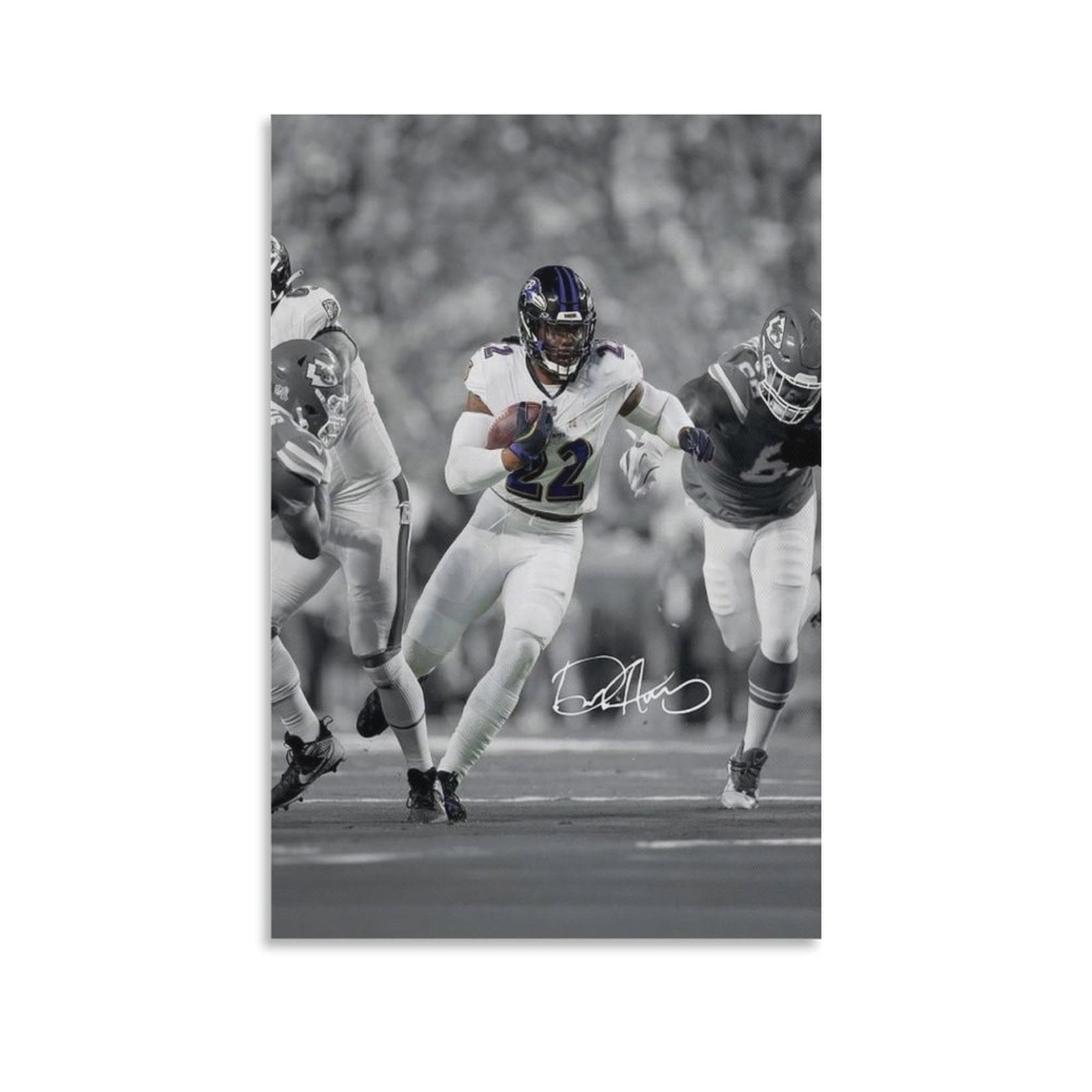 Derrick Henry Canvas Poster Picture Print Wall Art Poster Painting ...