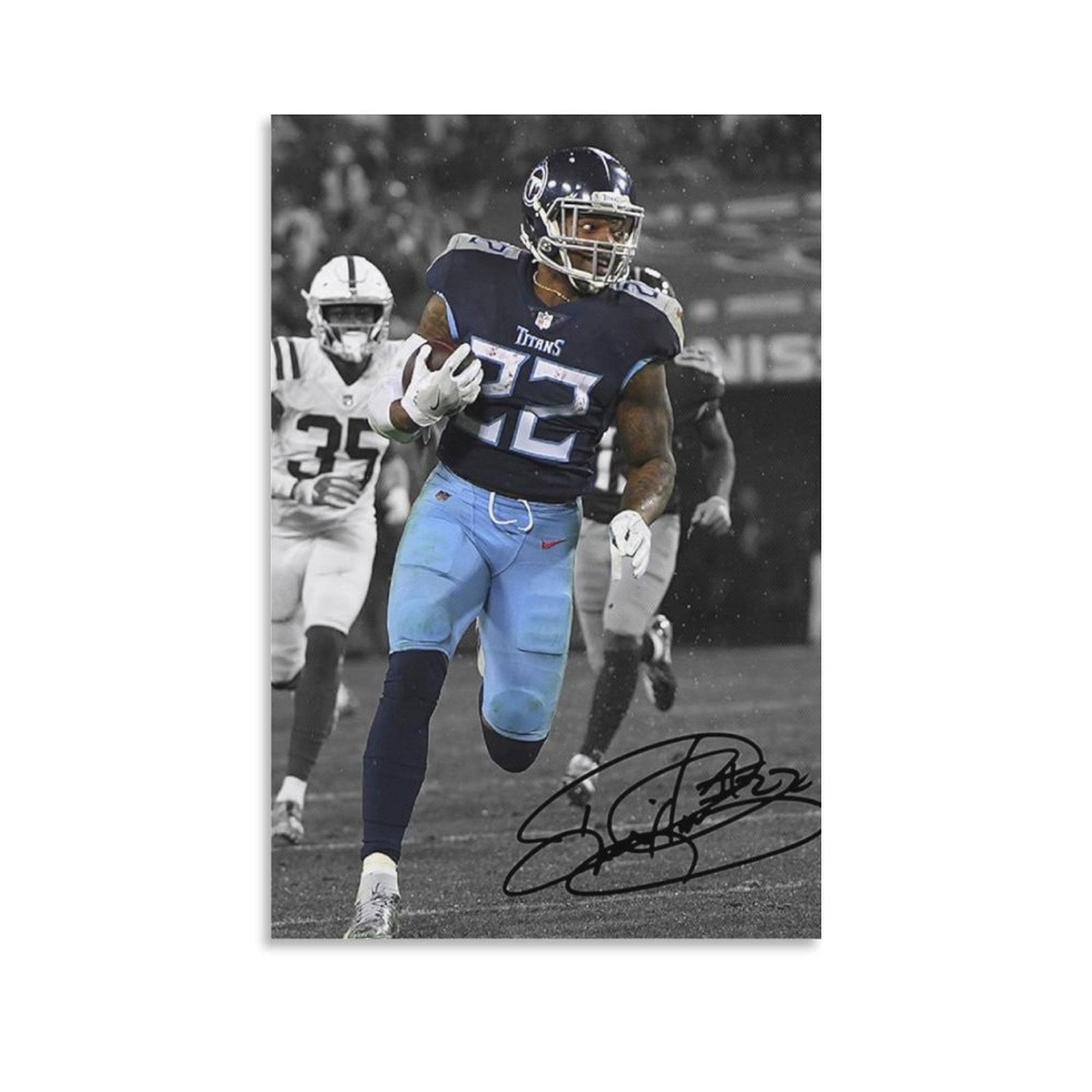 Derrick Henry Canvas Poster Posters Art Print Wall Photo Paint Poster ...