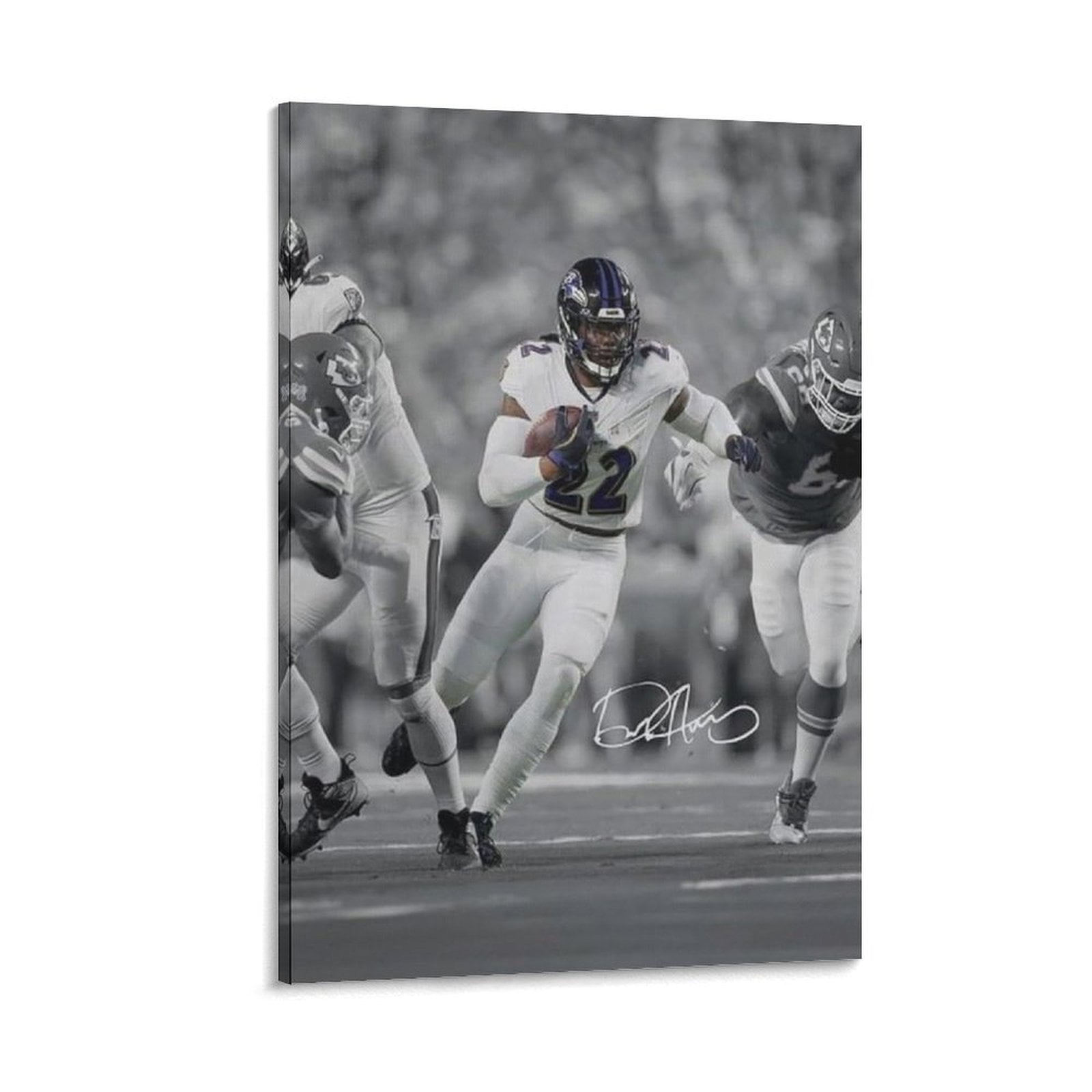 Derrick Henry Canvas Poster Posters Art Print Wall Photo Paint Poster ...