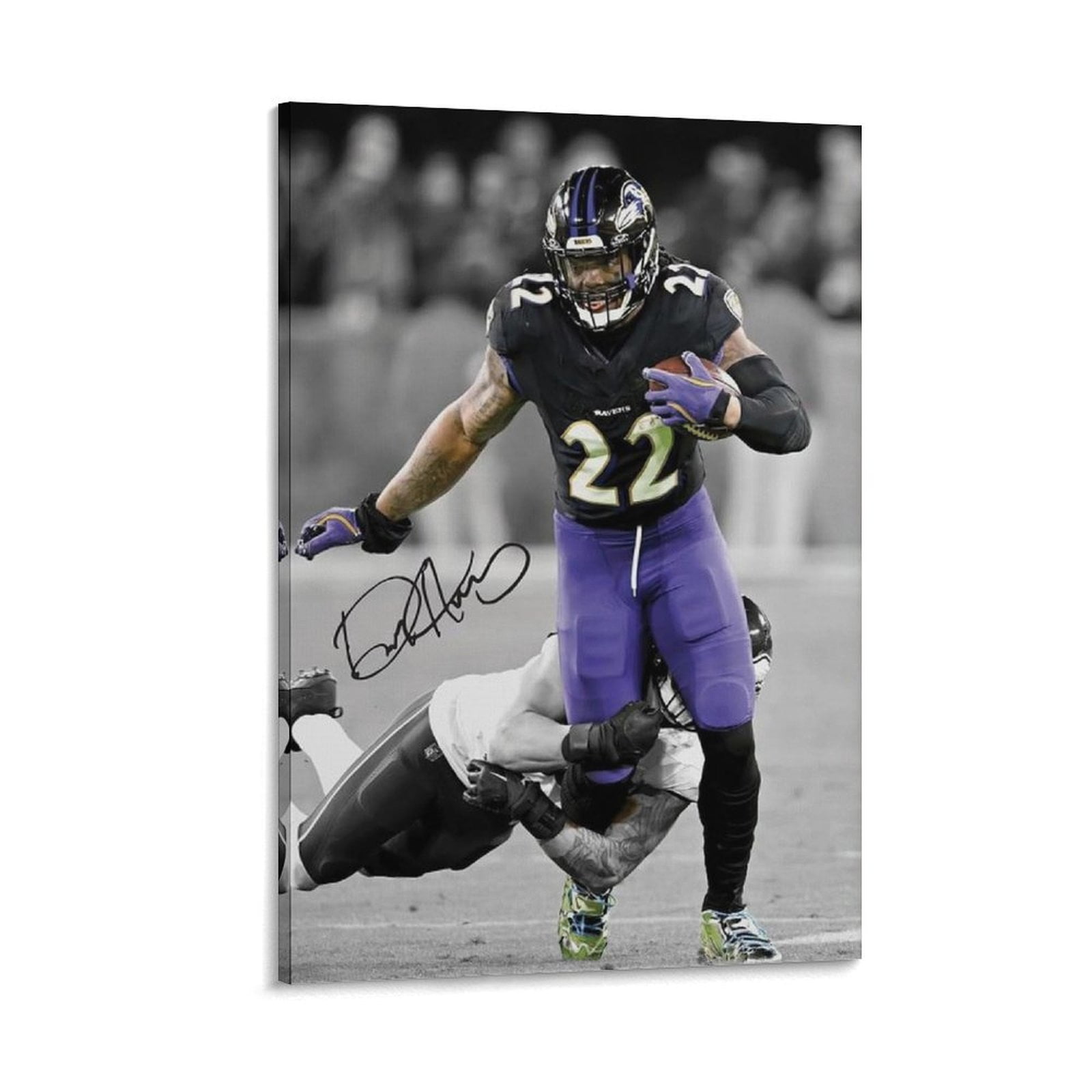 Derrick Henry Canvas Poster Wall Art Poster Gifts Bedroom Prints Home ...