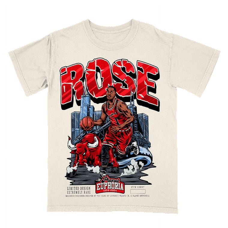Derrick Rose NewEraNATees Tee T Shirt Unisex, Color: Ash Grey, Size: L ...