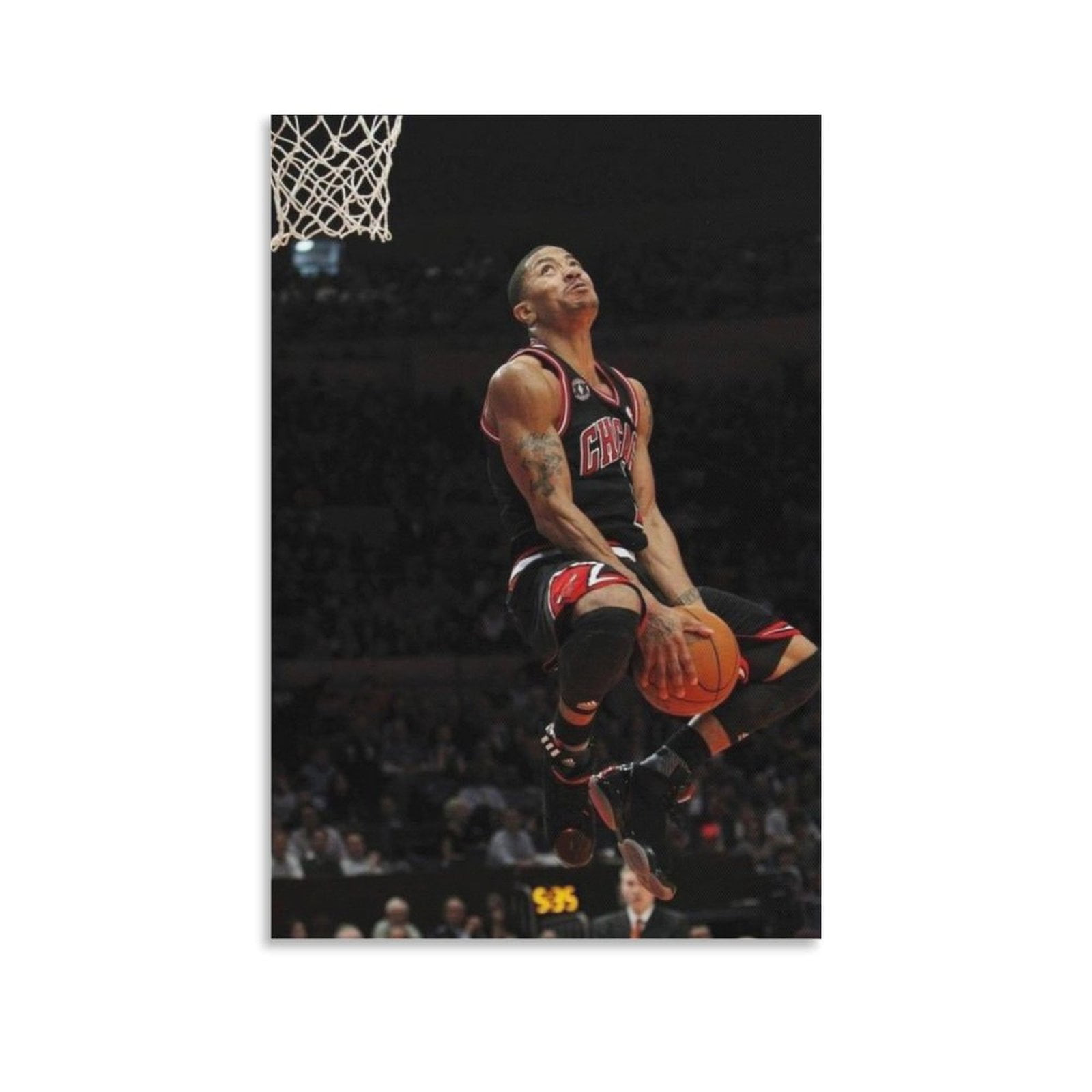 Derrick Rose Poster Basketball Player (67) Artworks Picture Print ...