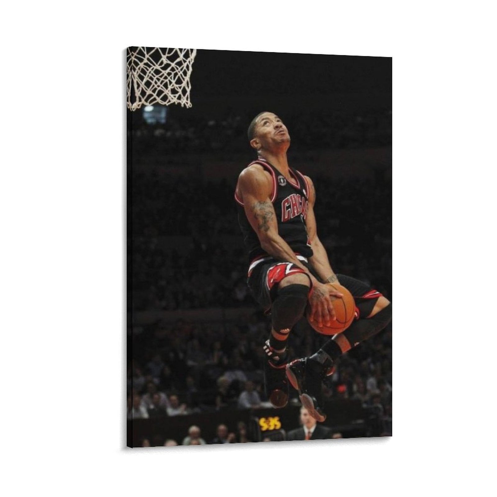 Derrick Rose Poster Basketball Player (67) Poster Cool Artworks ...