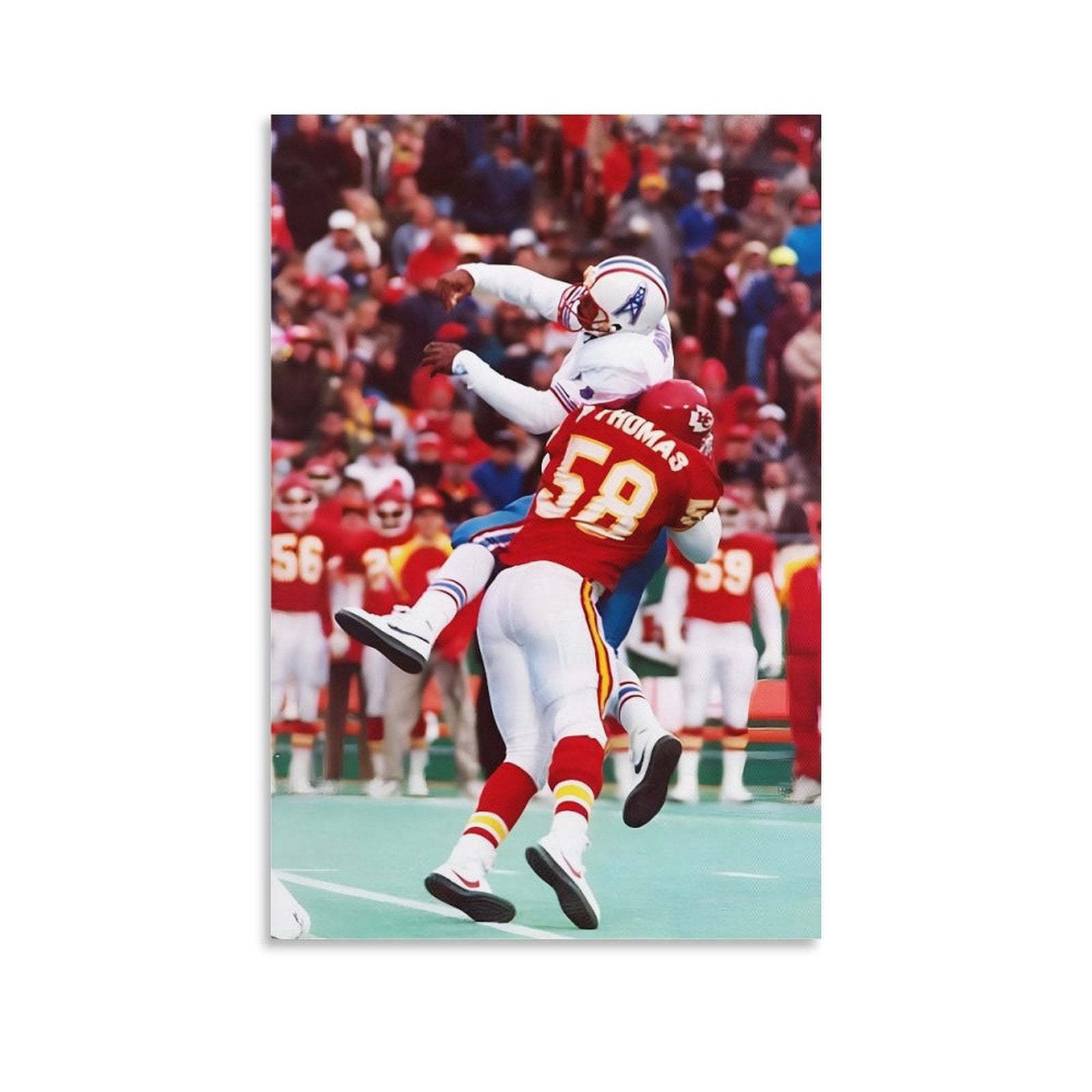 Unbranded Derrick Thomas Classic Rugby Player Moves Poster 15x1 Inch ...