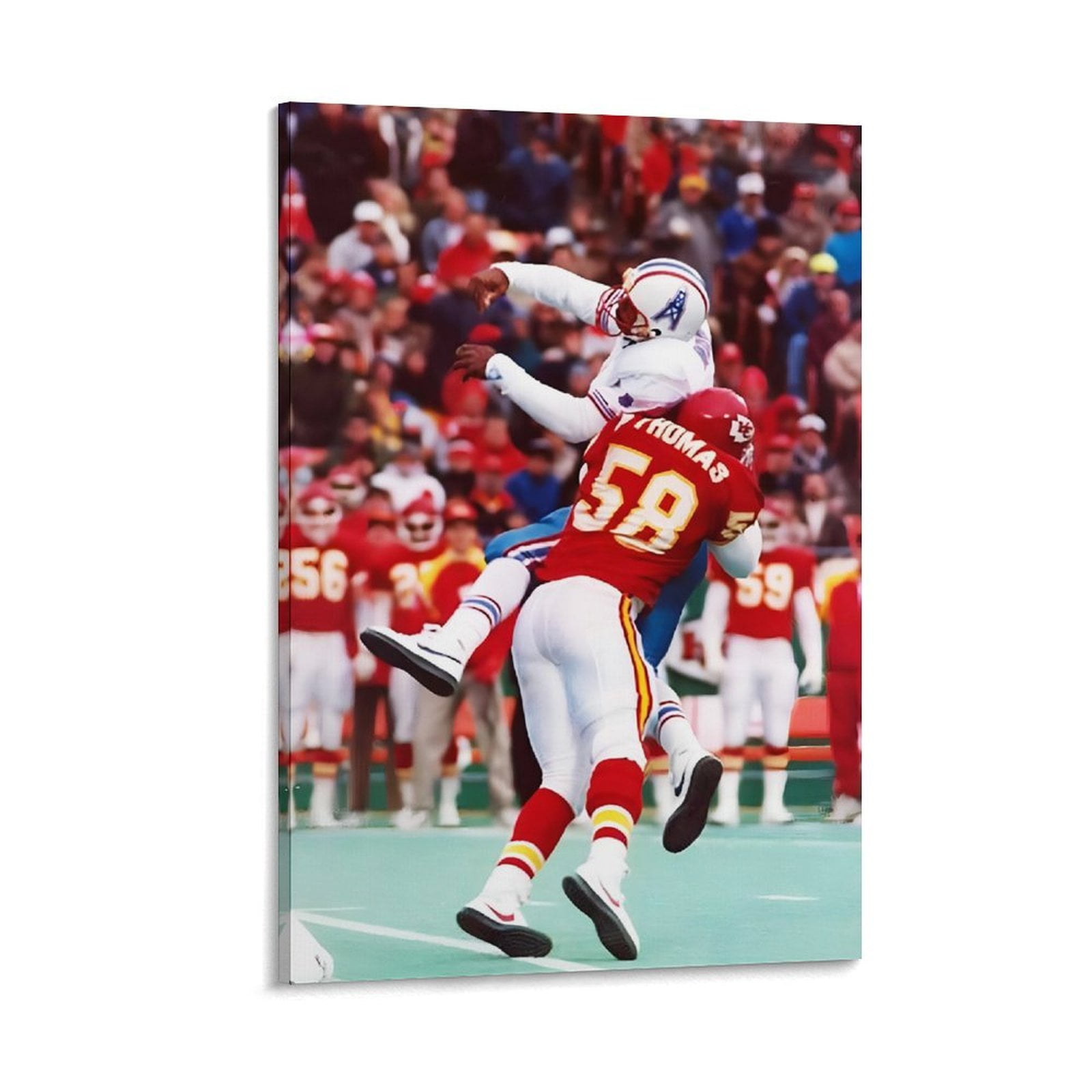 Derrick Thomas Classic Rugby Player Moves Poster (26) Picture Print ...