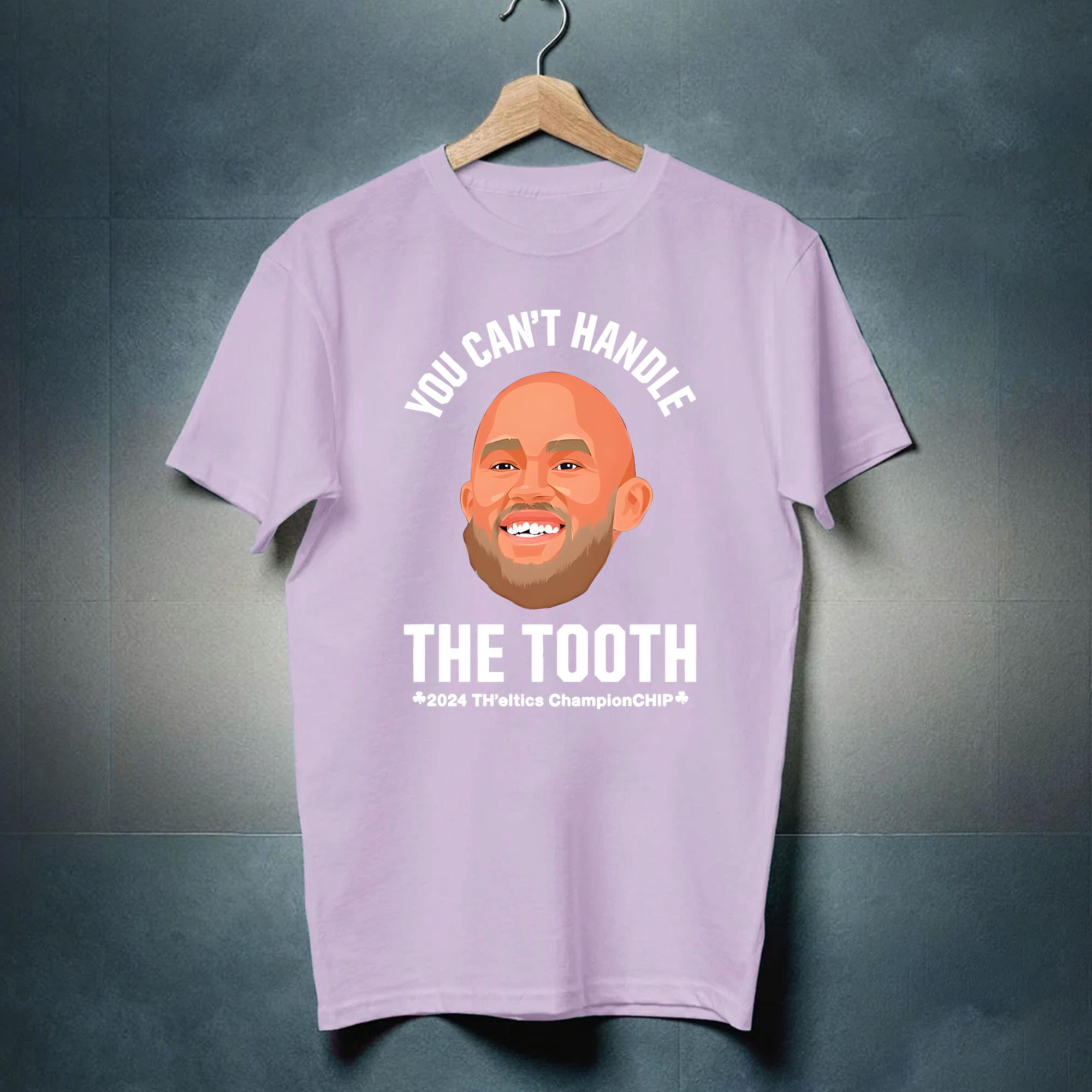 Derrick White You Can't Handle The Tooth 2024 Th'eltics Championchip ...