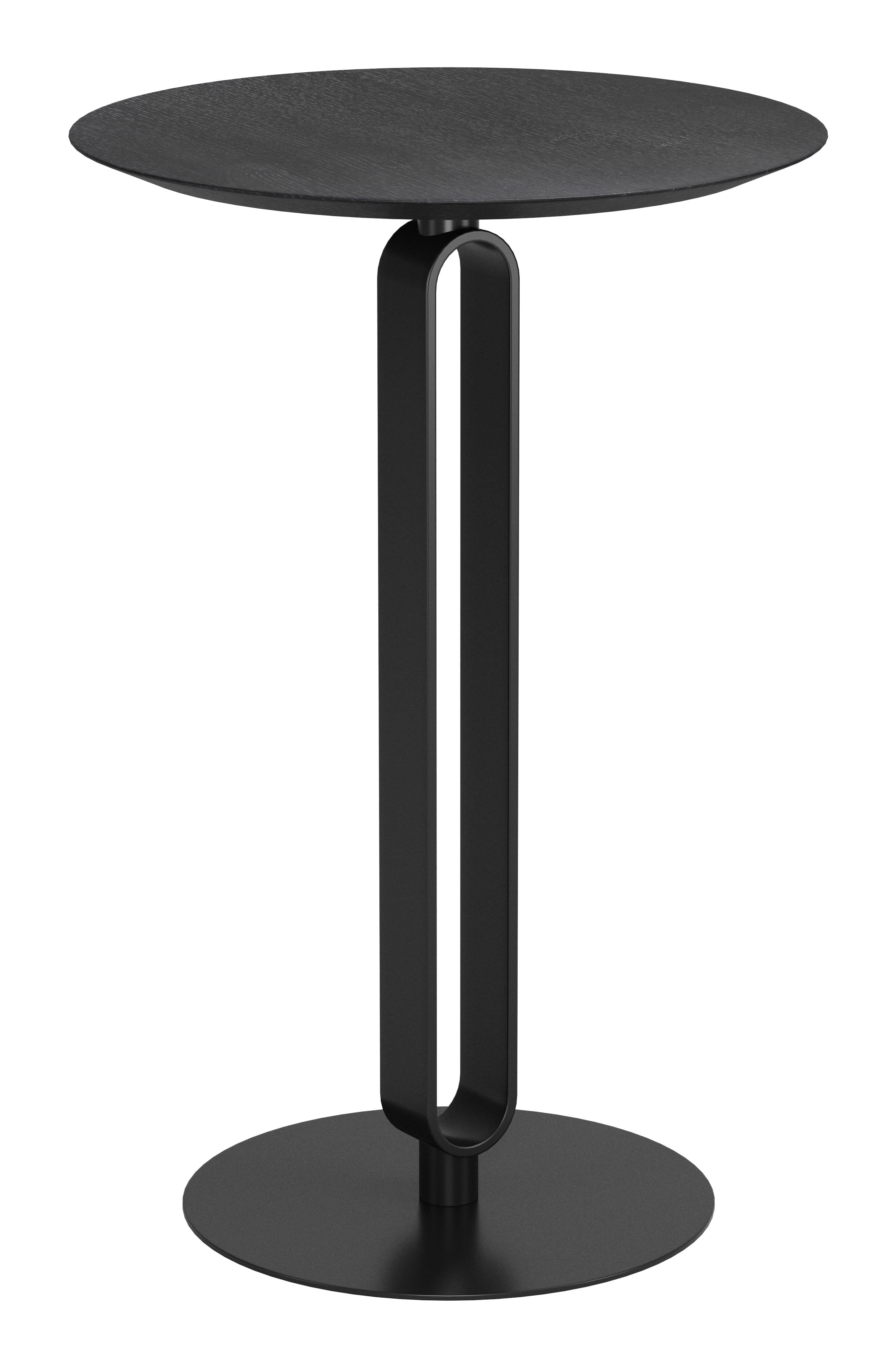 Derry Counter Table Black - Walmart.com