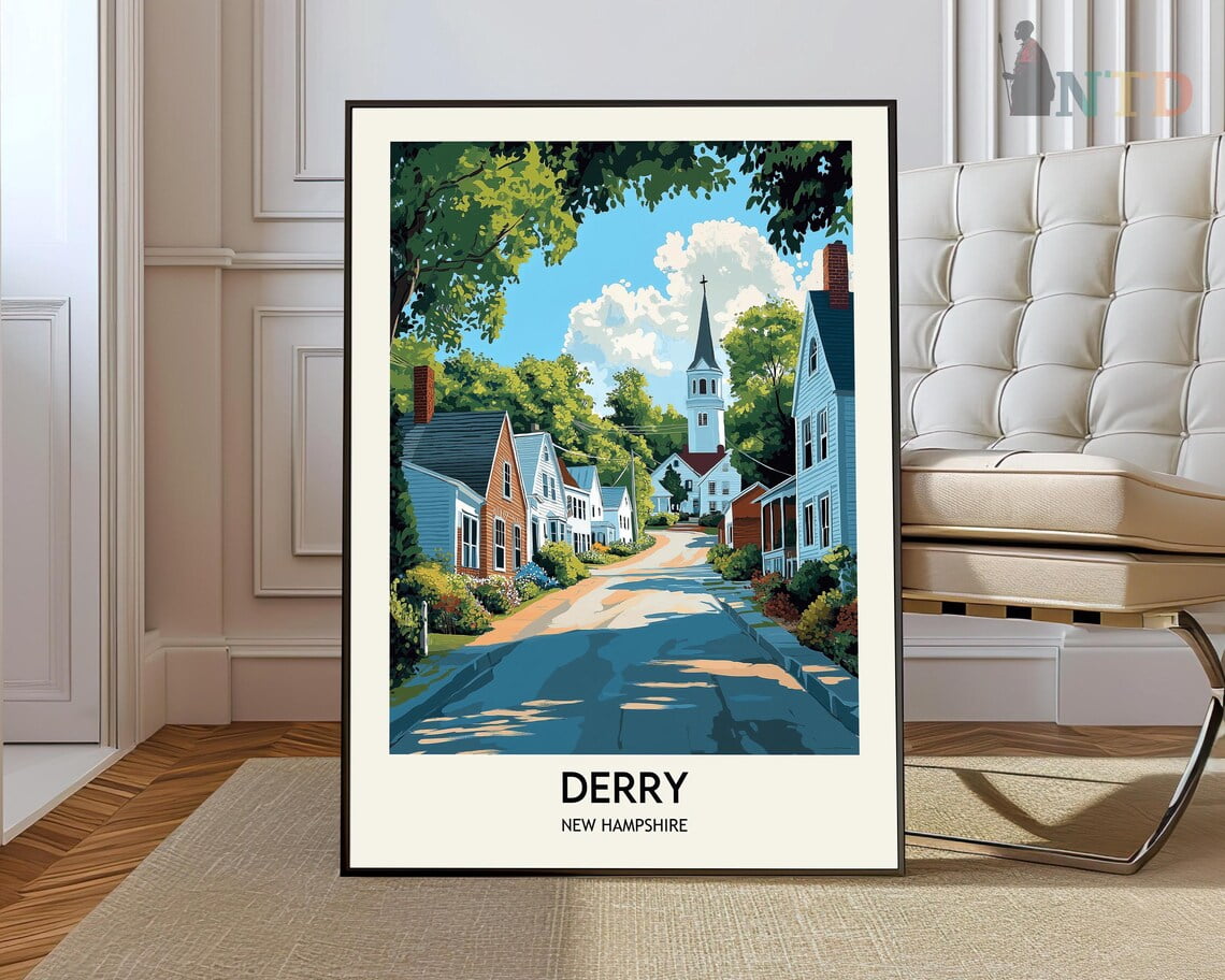 Derry Print, Derry Wall Art, Derry Poster, Derry Photo, Derry Poster ...