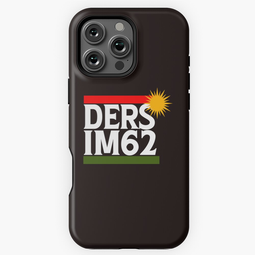 Dersim Map Culture Art Phone Case for iPhone 11 12 13 14 15 16 17 Pro ...