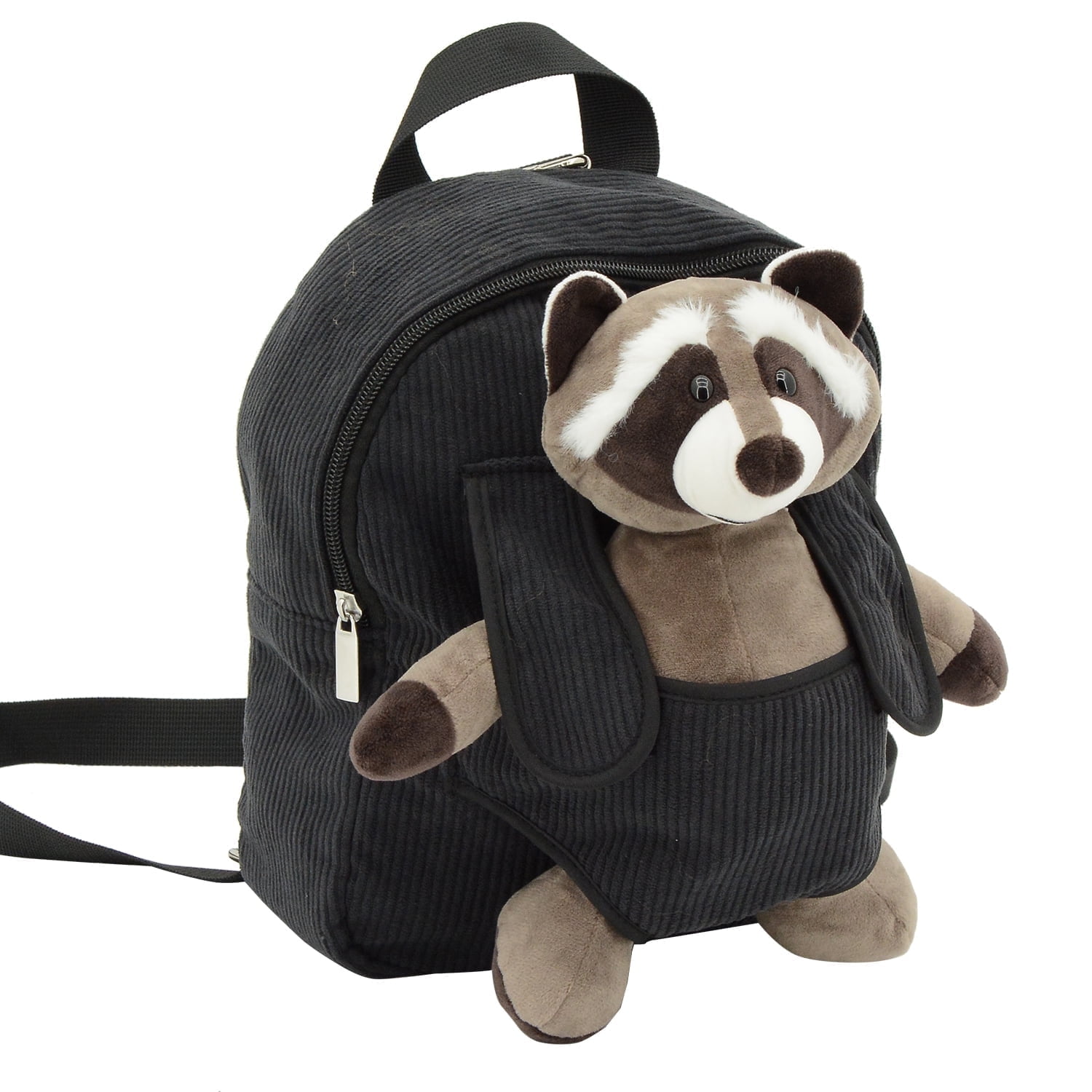 Derstuewe Corduroy Plush Backpack with Stuffed Animal – Cute and ...