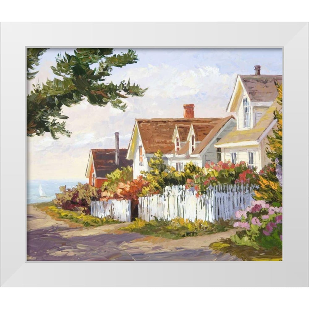 Dertner, Erin 23x20 White Modern Wood Framed Museum Art Print Titled ...