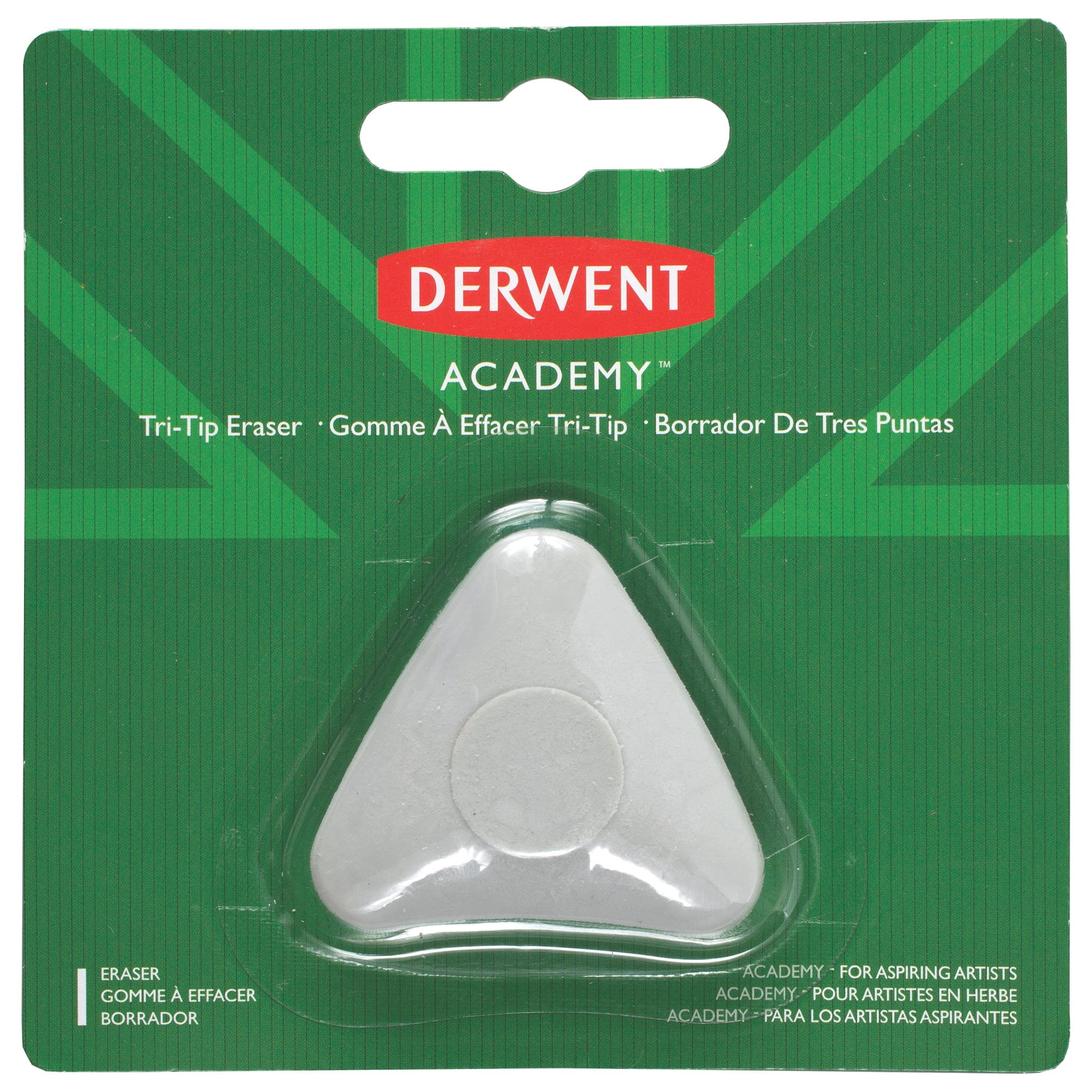 Derwent Academy Eraser, Tri-Tip 98240 - Walmart.com