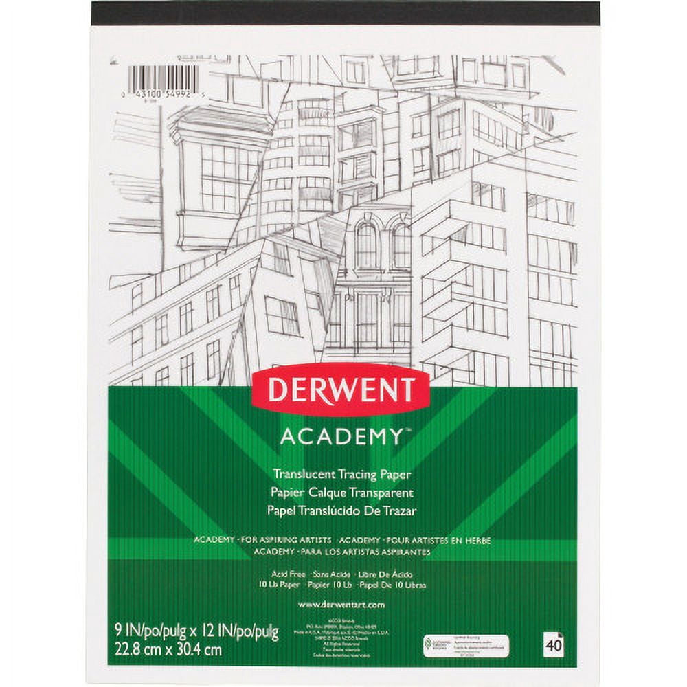 Derwent Academy Translucent Paper Pad - Walmart.com