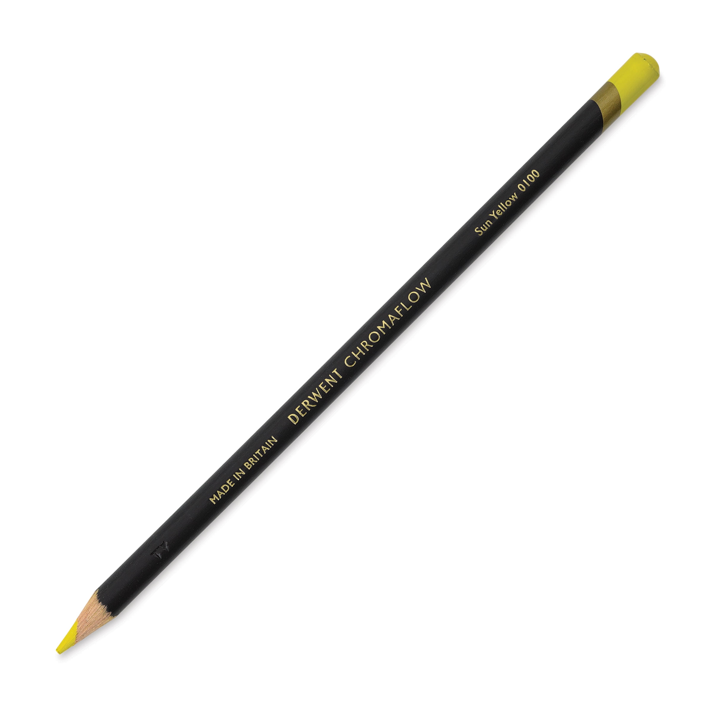 Derwent Chromaflow Colored Pencil - Sun Yellow - Walmart.com