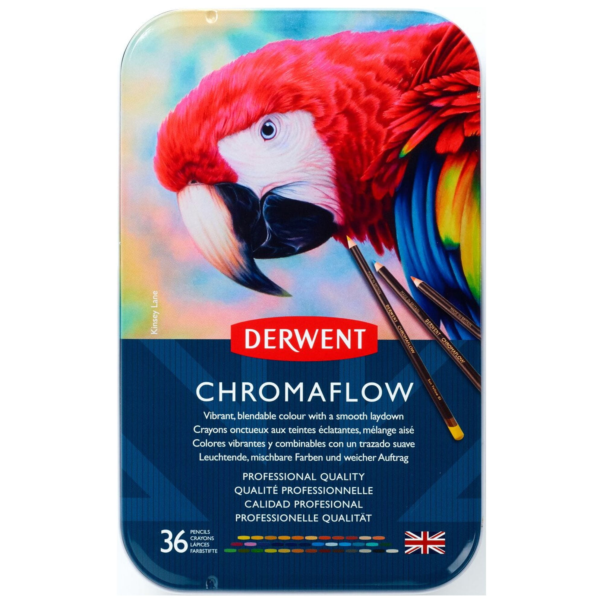 Derwent Chromaflow Colored Pencils - Set of 36 - Walmart.com
