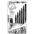 Derwent Graphik Line Maker Pens, Black, 6-Count (2302206) - Walmart.com