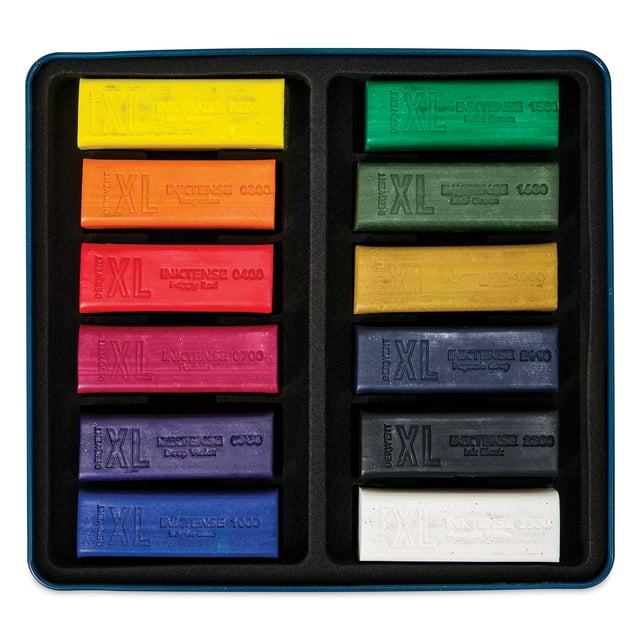 Derwent Inktense XL Blocks - Assorted, Set of 12 - Walmart.com