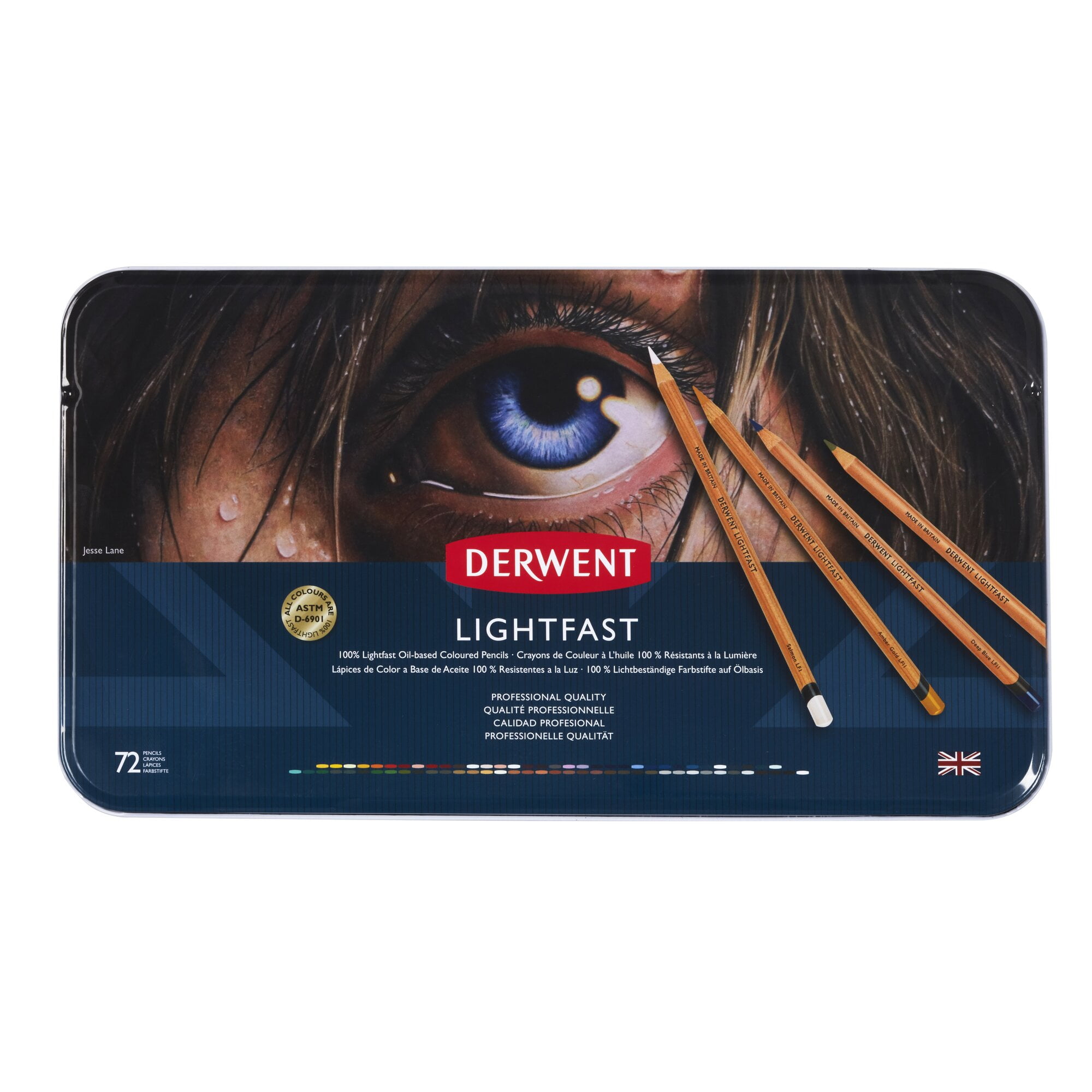 Derwent Lightfast Colored Pencil - Set of 72, Assorted Colors - Walmart.com