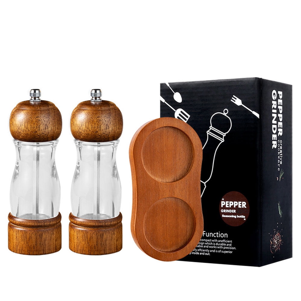 Derwent Salt & Pepper Mill Gift Set - Salt and Pepper Grinders ...