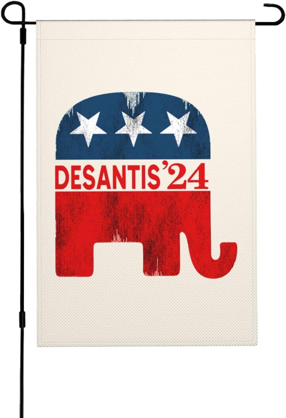 Desantis 2024 Election Republican President Flag Burlap House Garden ...