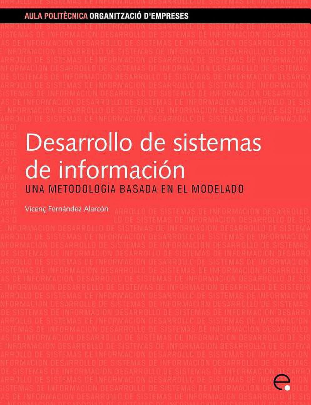 Desarrollo de sistemas de informaci?n.Una metodolog?a basada en el modelado - Walmart.com