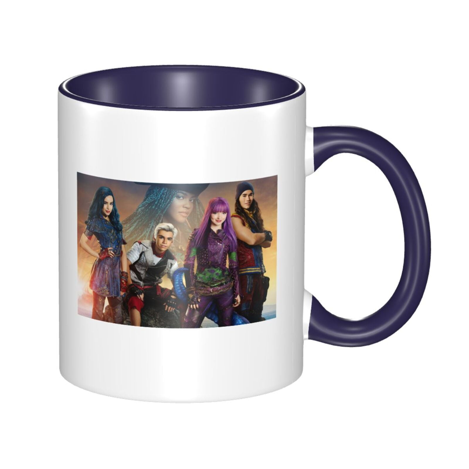 Descendants 11 oz Coffee Mug with Handle Ceramic Tea Cup Novelty Coffee ...