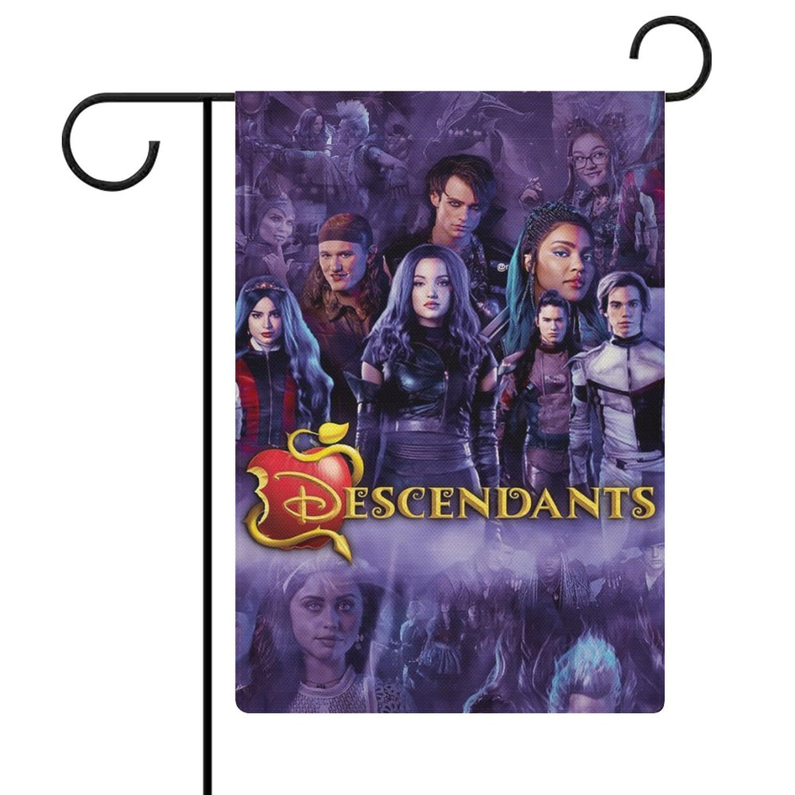 Descendants 12 X 18 Inch Garden Banner - Double-Sided House Outdoor ...