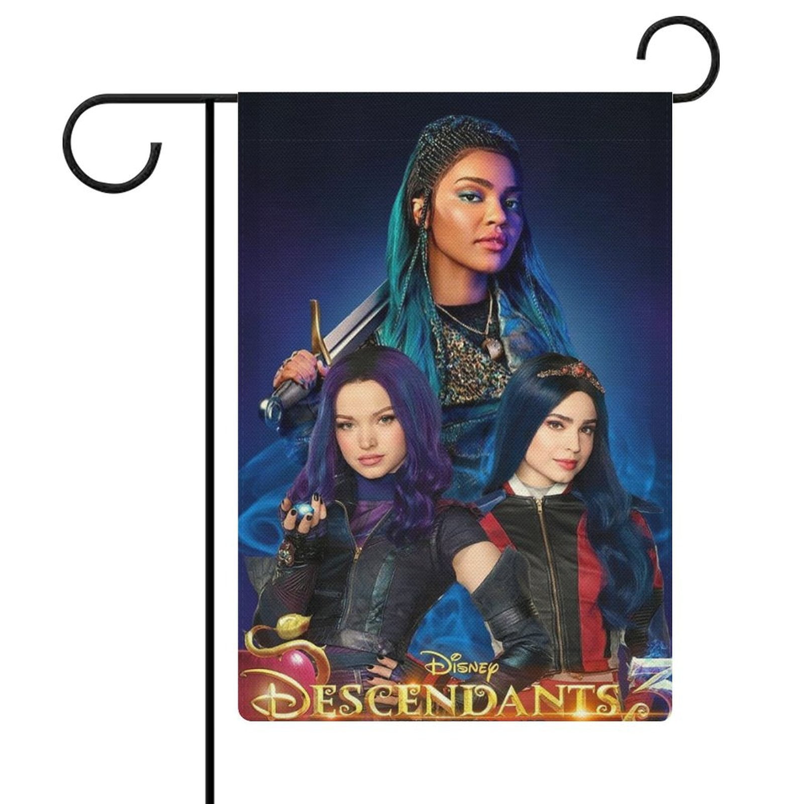 Descendants 12 X 18 Inch Garden Banner - Double-Sided House Outdoor ...