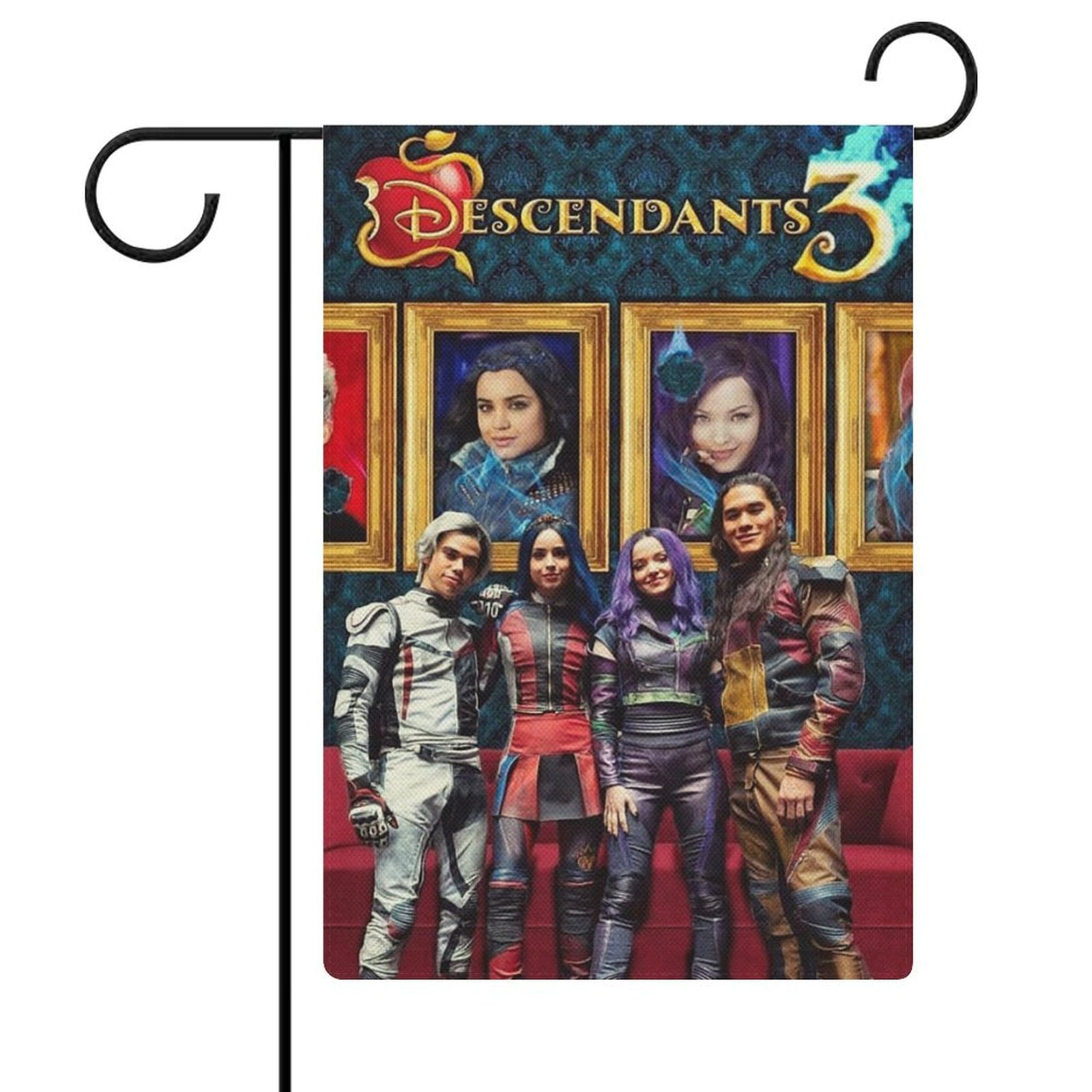 Descendants 12 X 18 Inch Garden Banner - Double-Sided House Outdoor ...