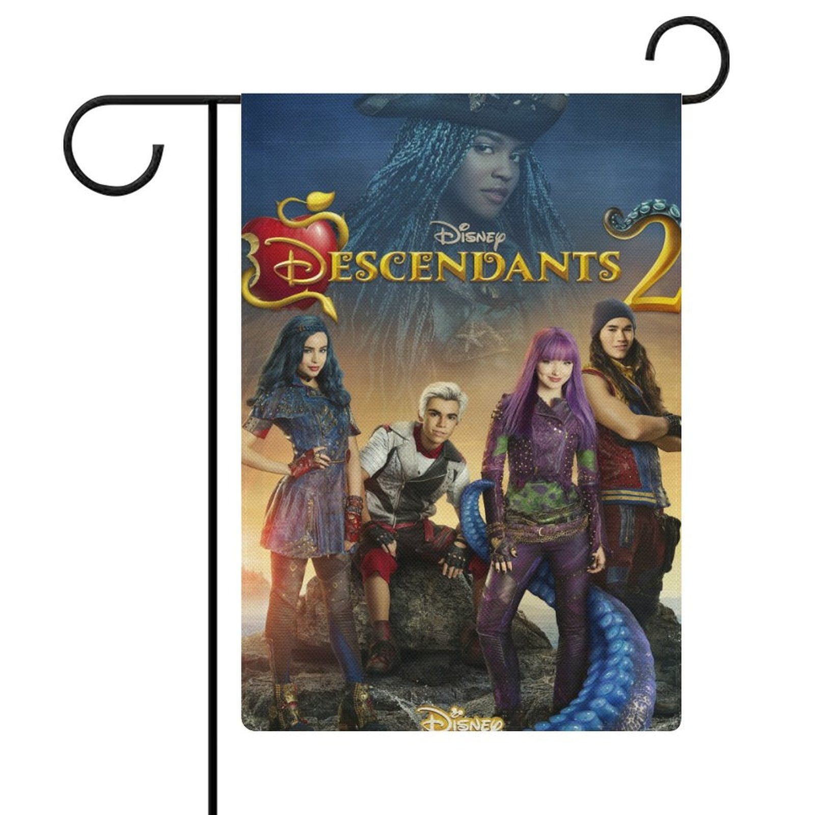 Descendants 12 X 18 Inch Garden Banner - Double-Sided House Outdoor ...