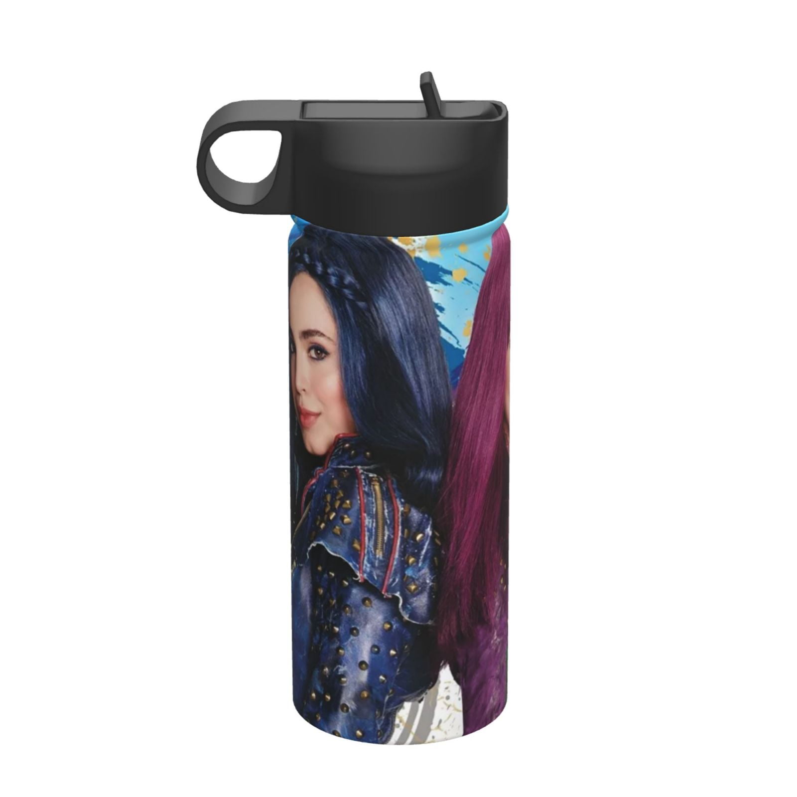 Descendants 18 Oz Insulated Water Bottle, Reusable Stainless Steel ...