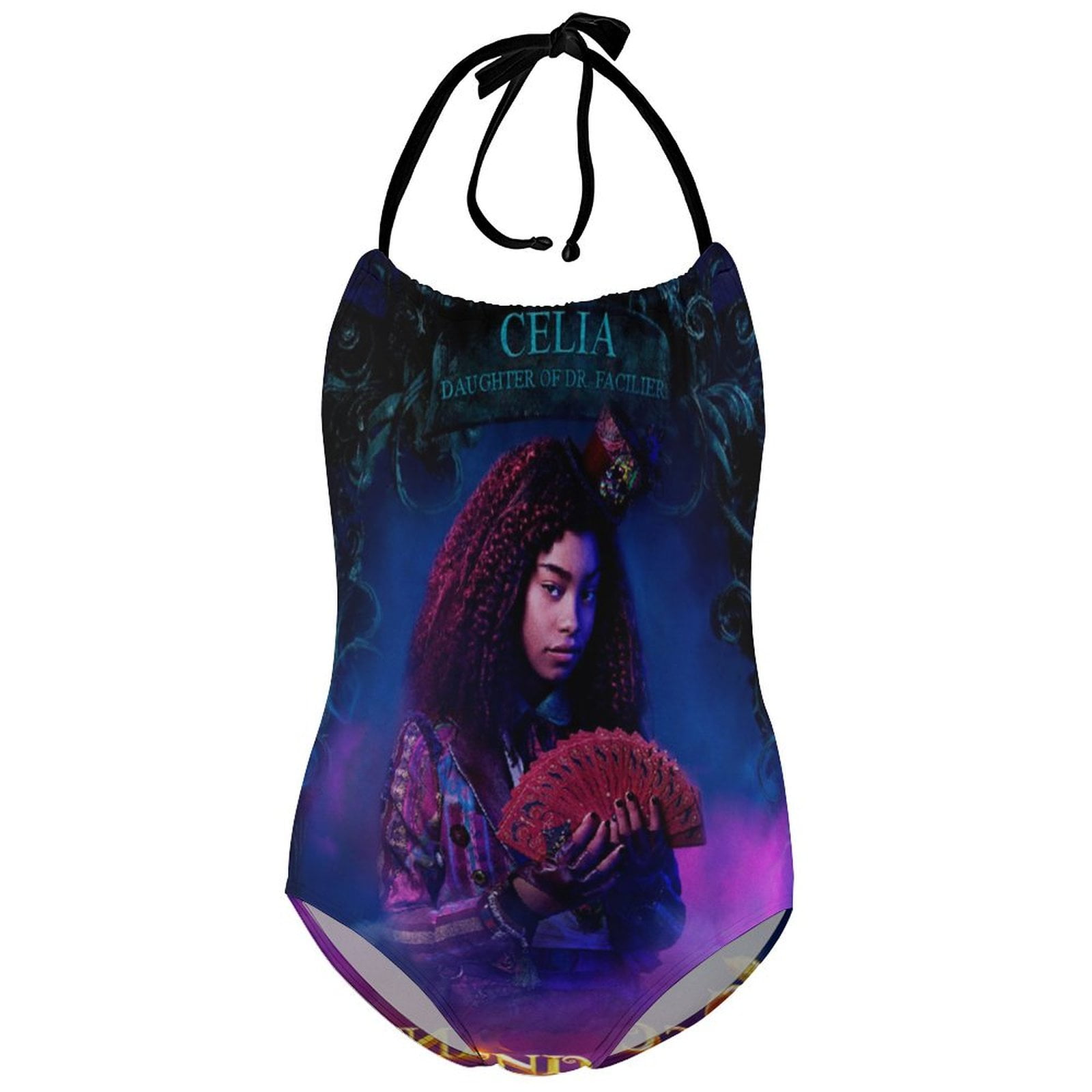 Descendants 3 Girl's Swimsuit One-piece Summer Hawaii Beach Kid's ...