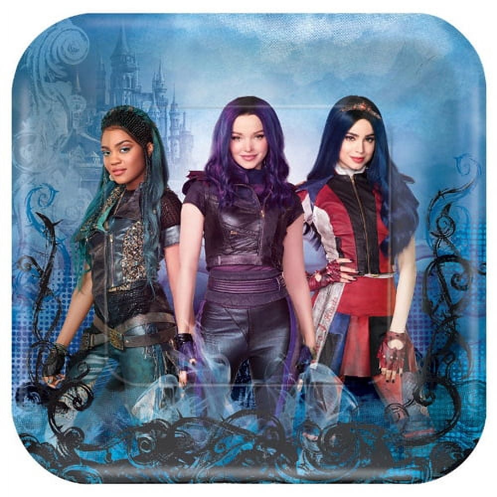 Descendants 3 Large Paper Plates (8ct) - Walmart.com