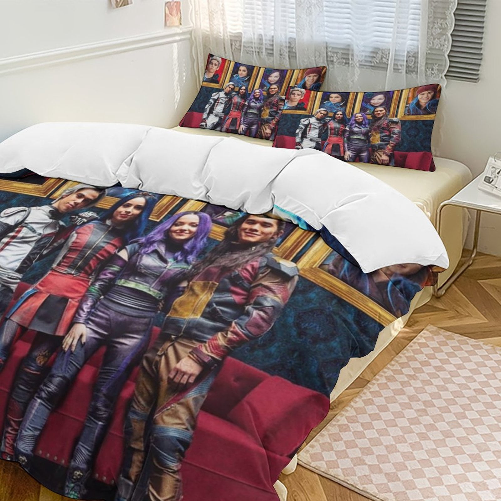 Descendants 3-Piece Bedding Set Soft Warm And Comfortable Soft Bed Set ...