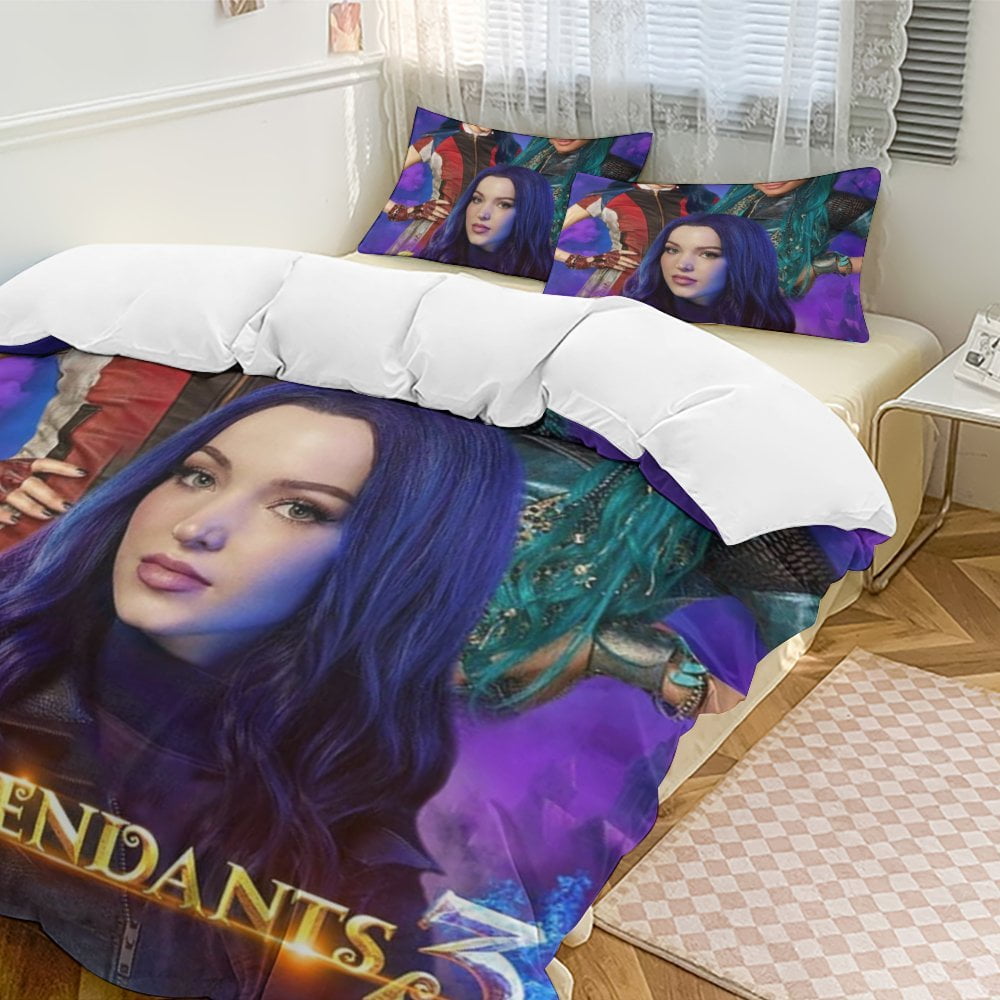 Descendants 3 Piece Comforter Bedding 1 Set Super Soft Quilt Cover with ...