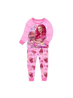 Girls' Fancy Nancy 2 Piece Pajama Sleep Set (Little Girl & Big Girl ...