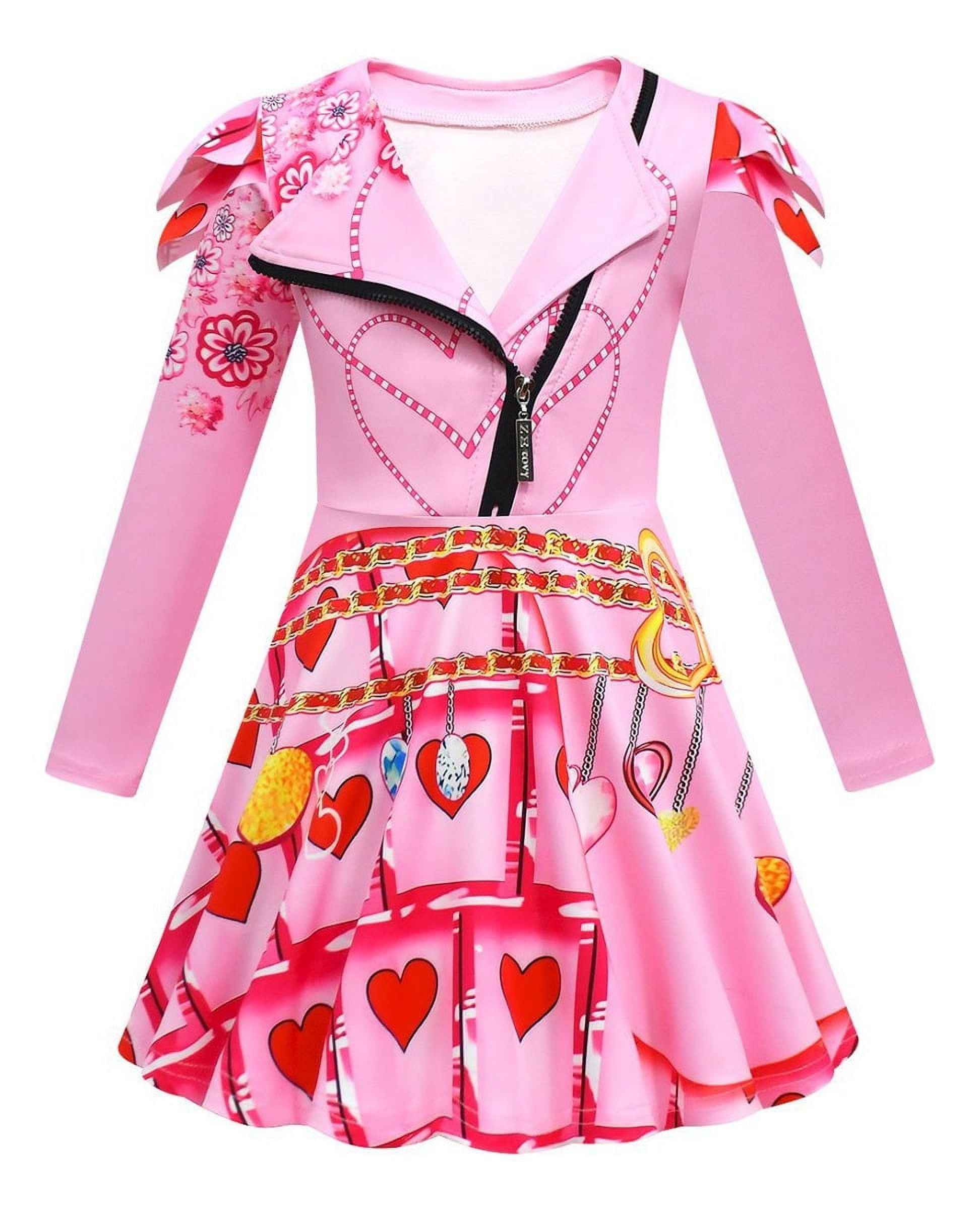 Descendants 4 The Rise of Red Chloe Charming Pink Princess Cosplay ...