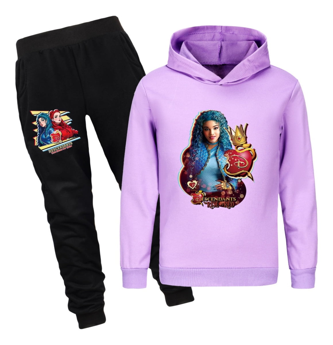 Descendants 4 The Rise of Red Girls Hoodie Outfit – Princess Red ...