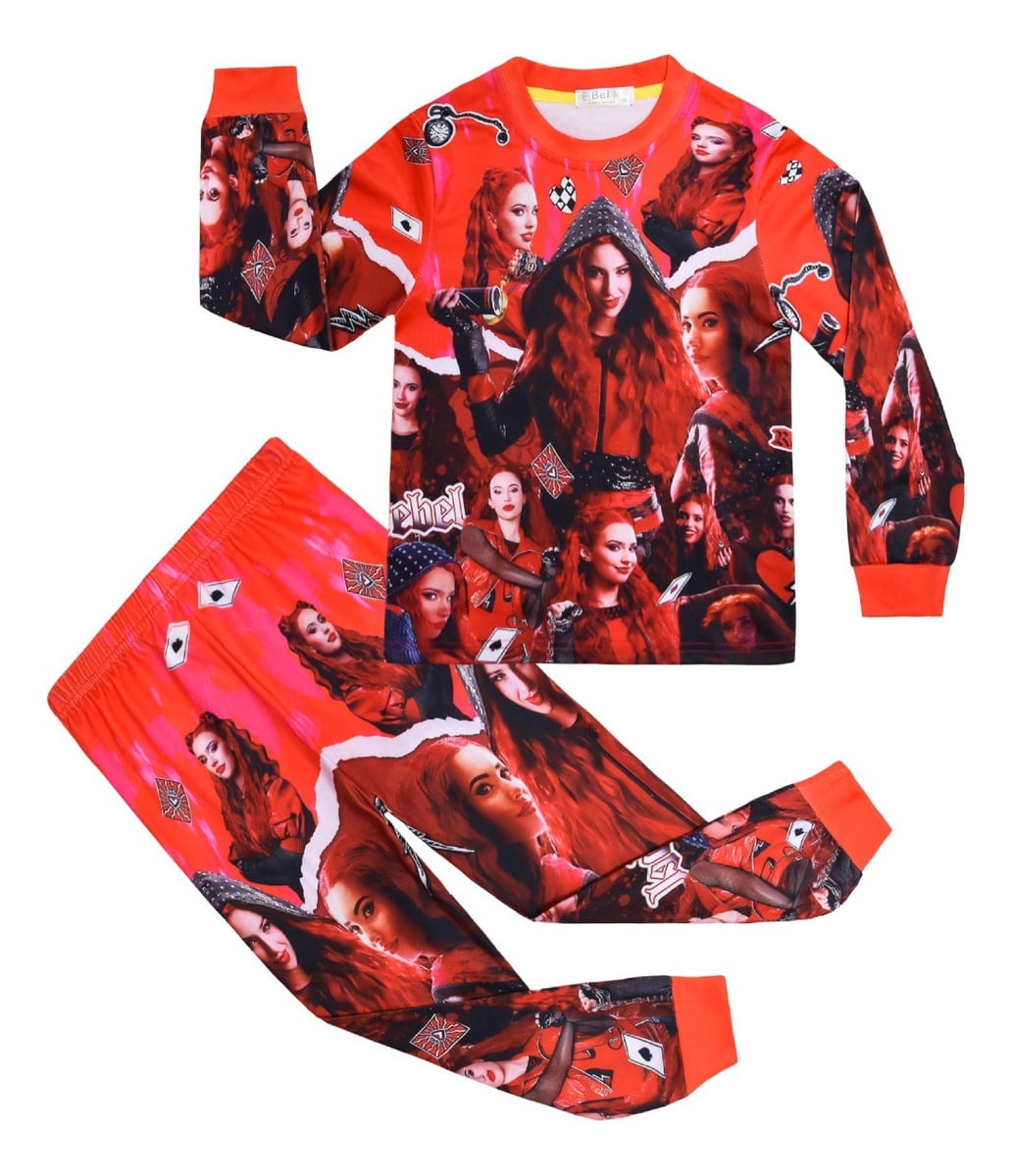 Descendants 4 The Rise of Red Princess Movie Pajamas Set for Boys Girls ...