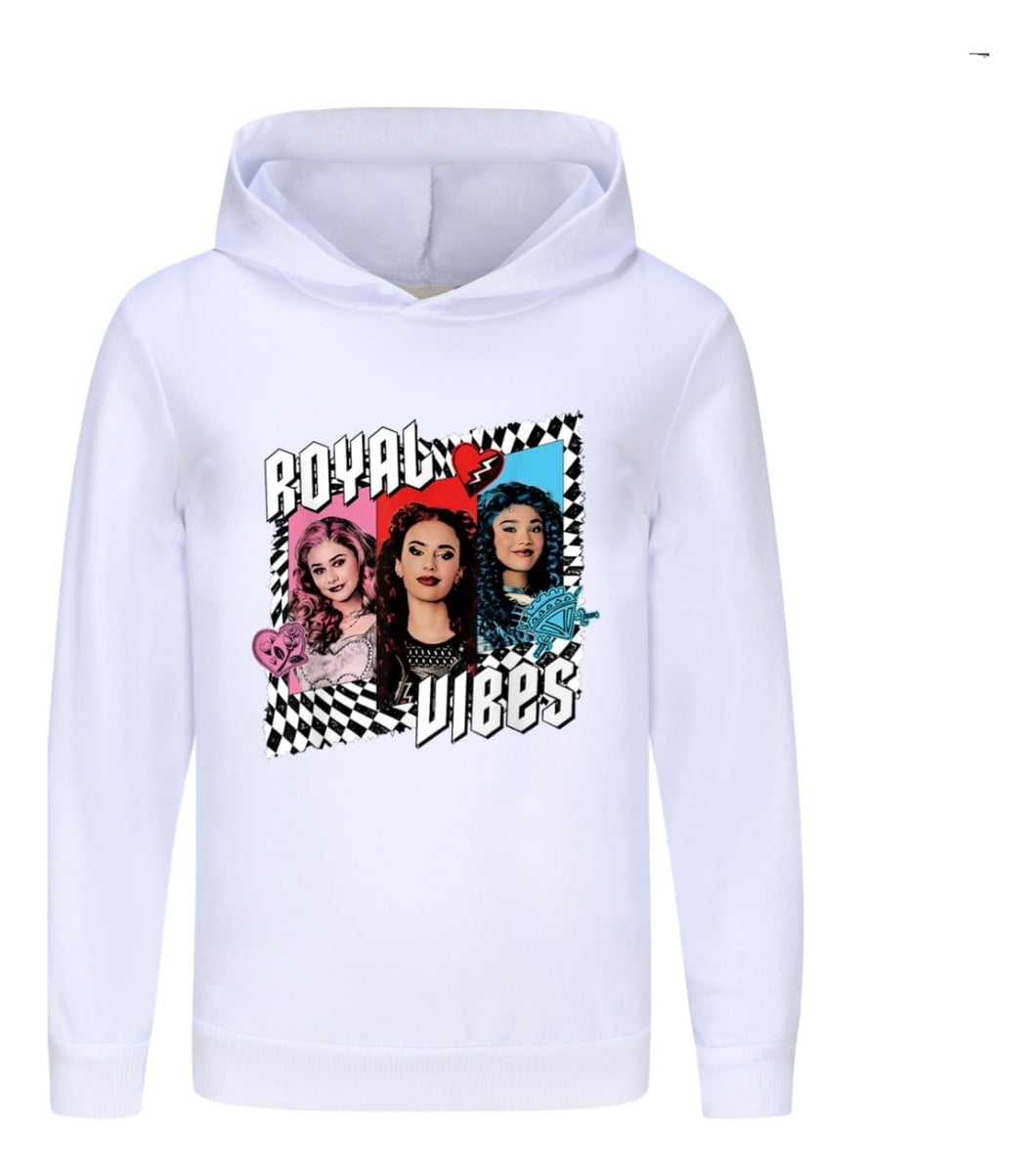 Descendants 4: The Rise of Red Trio Royal Vibes Girls Pullover Hoodie ...