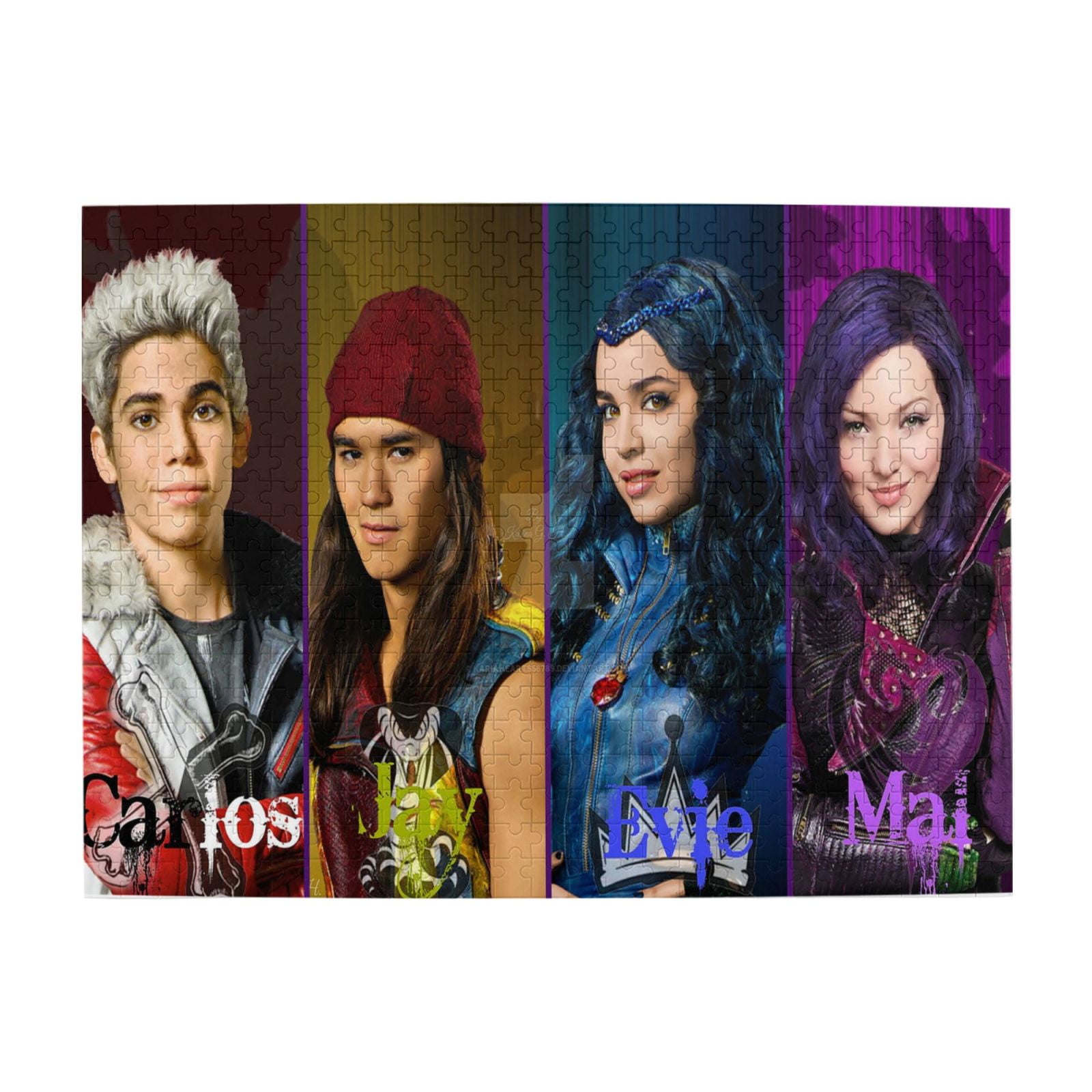 Descendants 500pcs Puzzle For Adults - Jigsaw Puzzle For Kids Boys ...