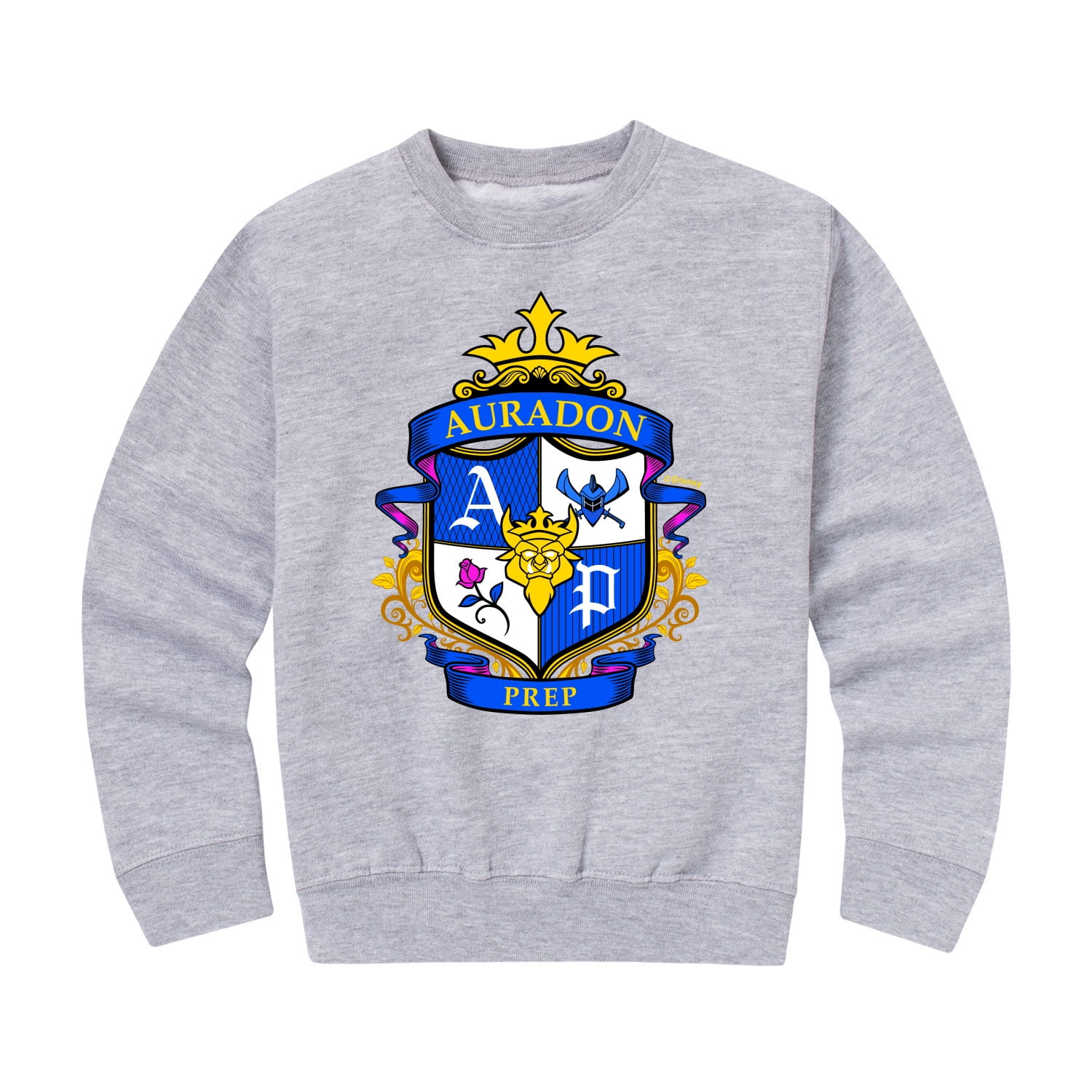 Descendants - Auradon Prep Crest - Toddler And Youth Crewneck Fleece ...