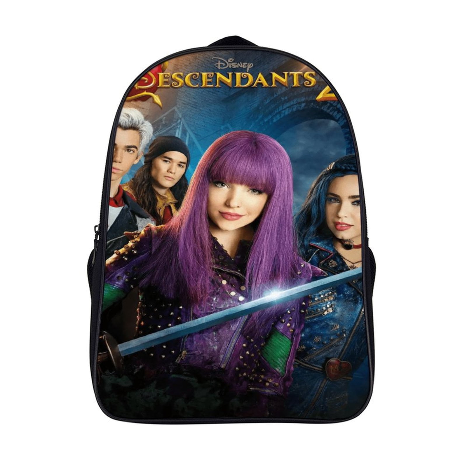 Descendants Backpack 16 Inch Book Bags Casual Daypack for Travel Work ...