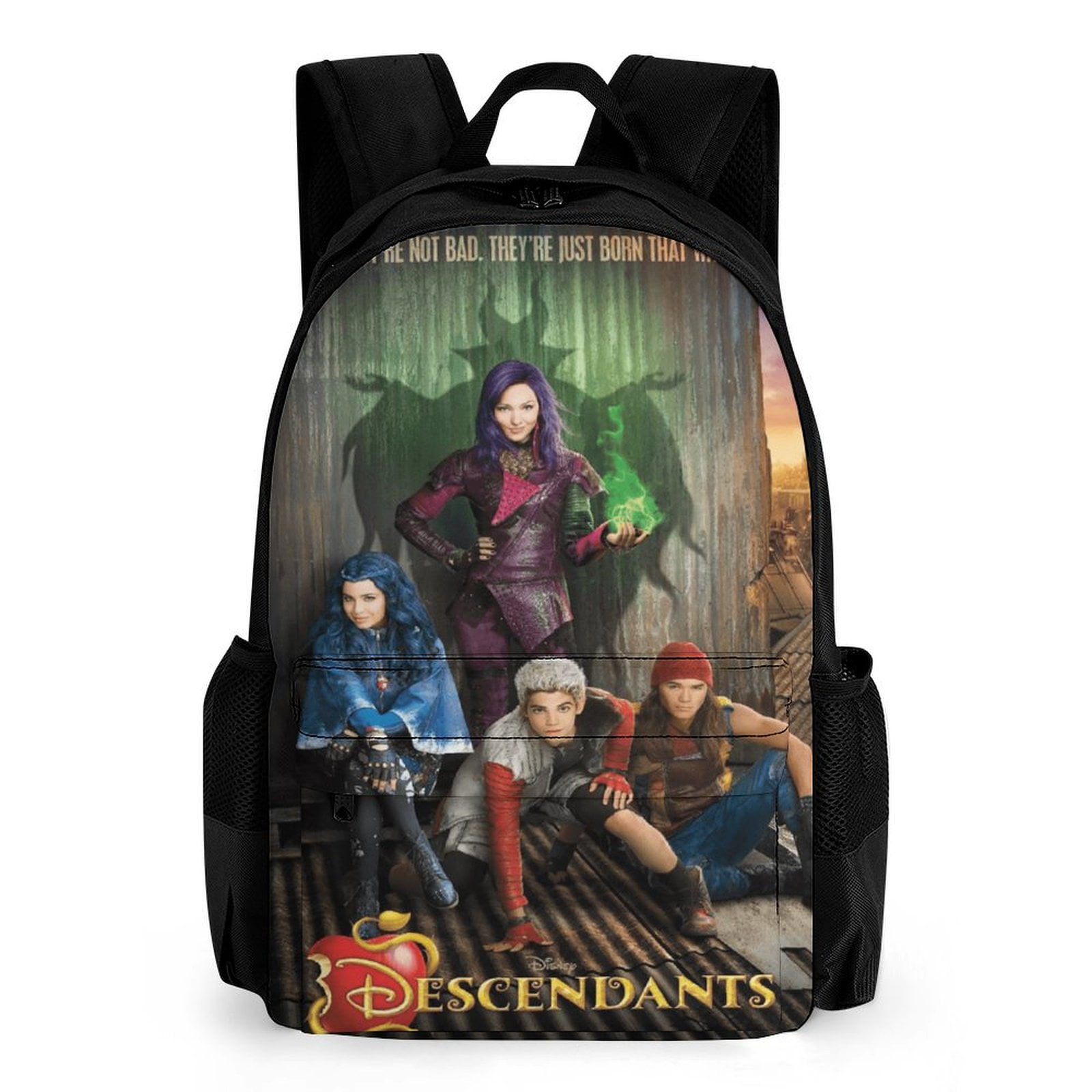 Descendants Backpack Book Bags Casual Daypack for Travel Work Office ...